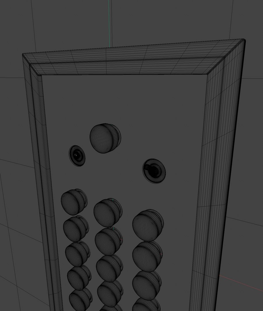 Elevator control panel 3D model - TurboSquid 1562531