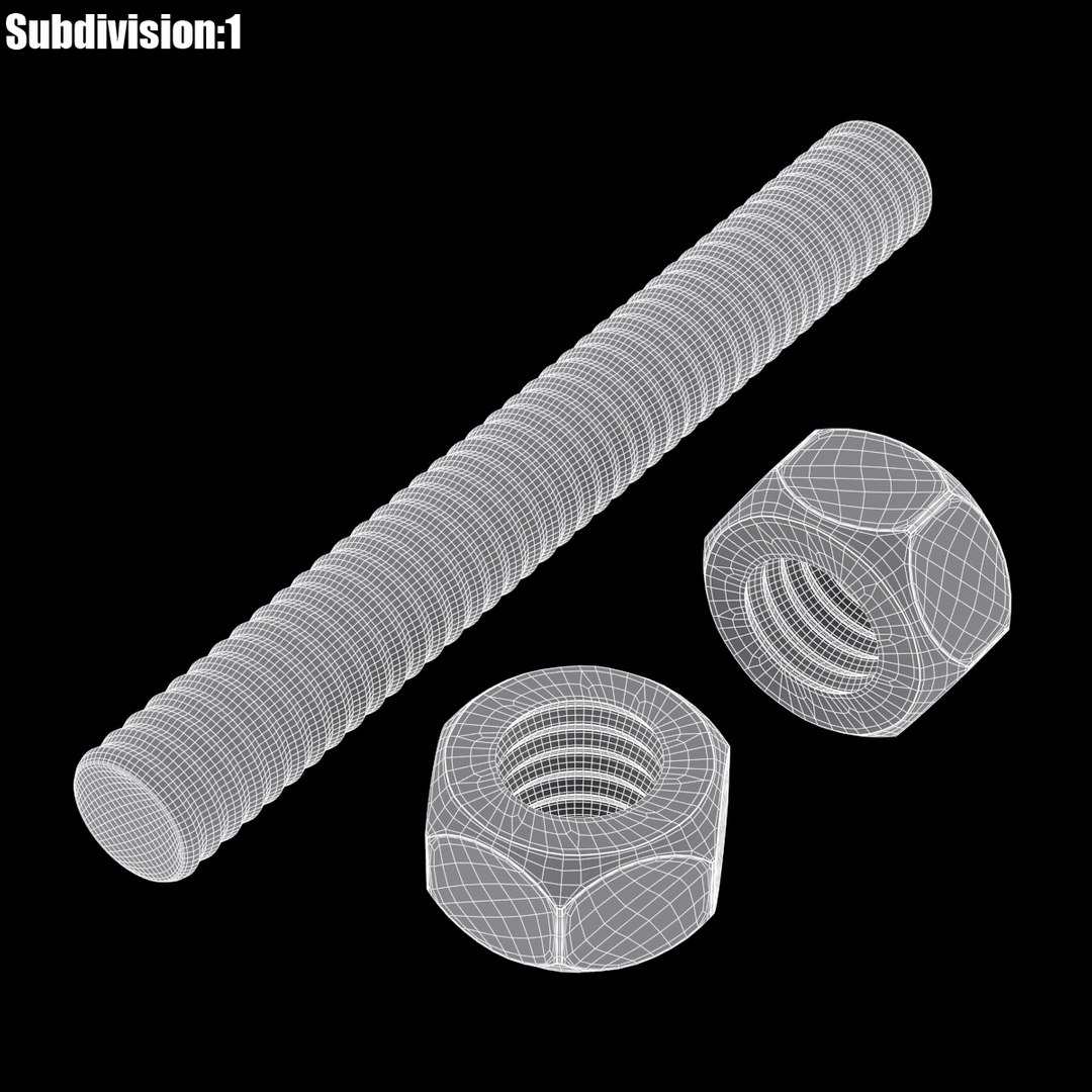 3d Rods Crate Cards Gasket Model