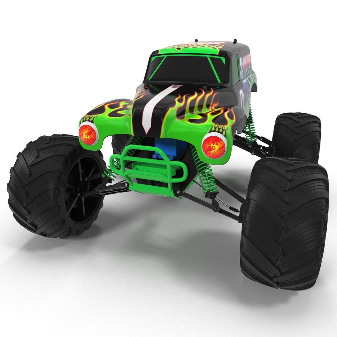Radio Control Car Monster 3d 3ds