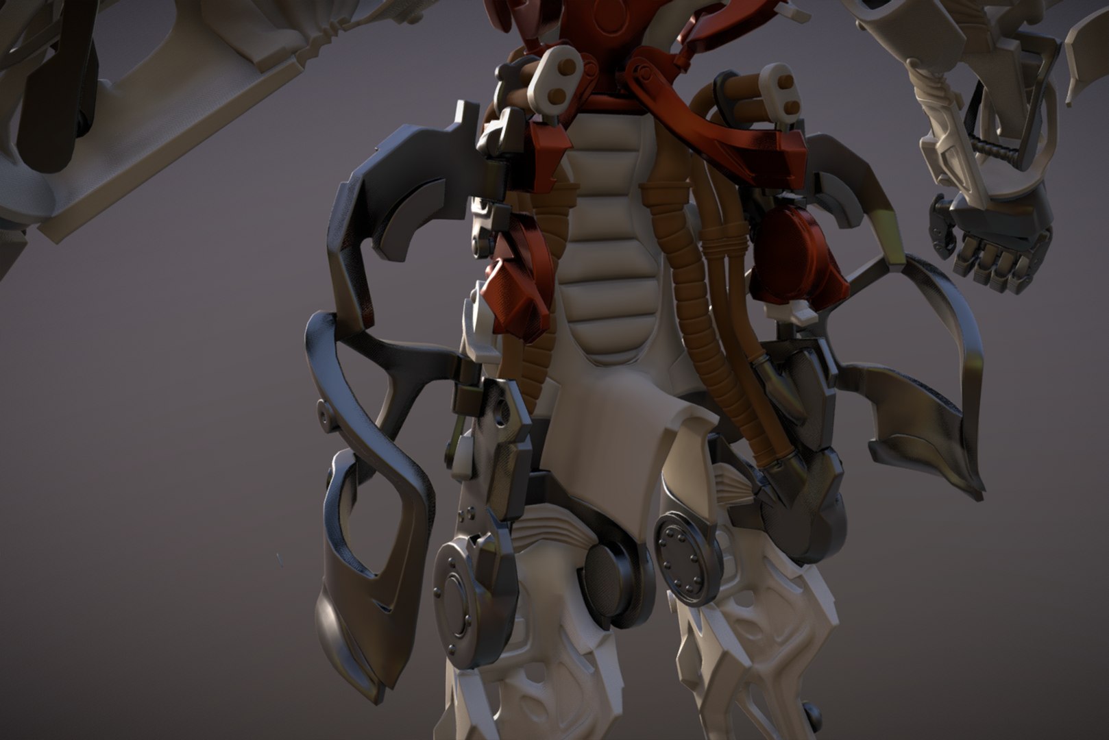 3D Fallout Power Armor Frame - TurboSquid 2158771