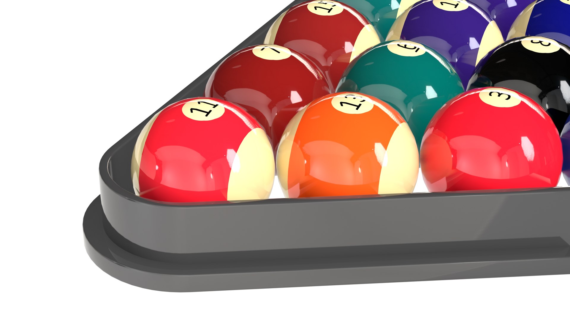 3D Model Billiards Ball - TurboSquid 2441817