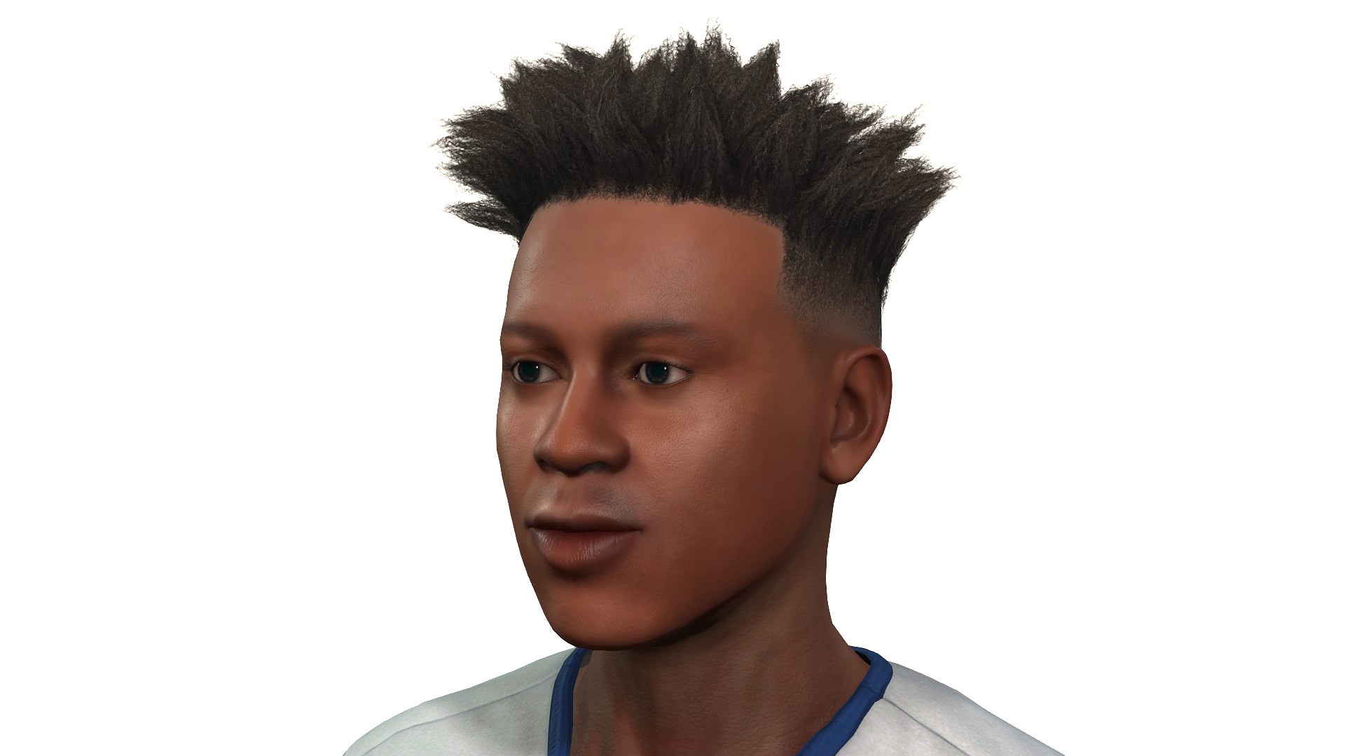 High Quality 3D Model Of A Realistic Black Man Model - TurboSquid 2264468