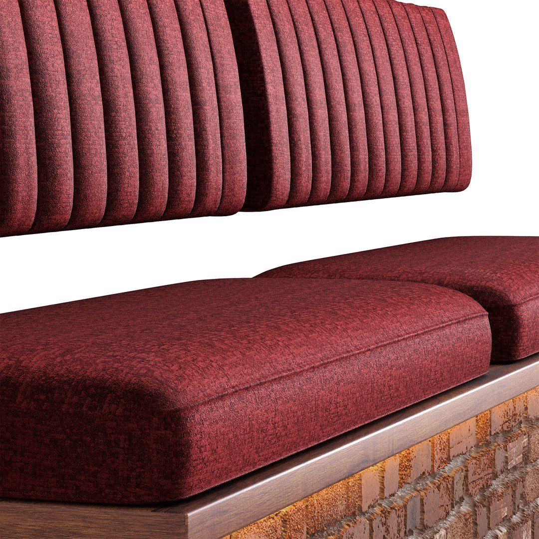 Cafe Seating Area Model - TurboSquid 2433380
