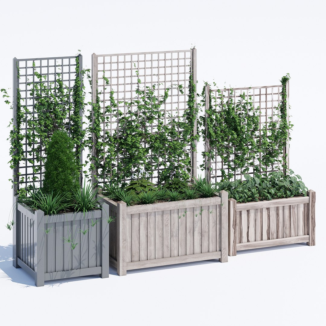 3D Trellis Square - TurboSquid 1340689