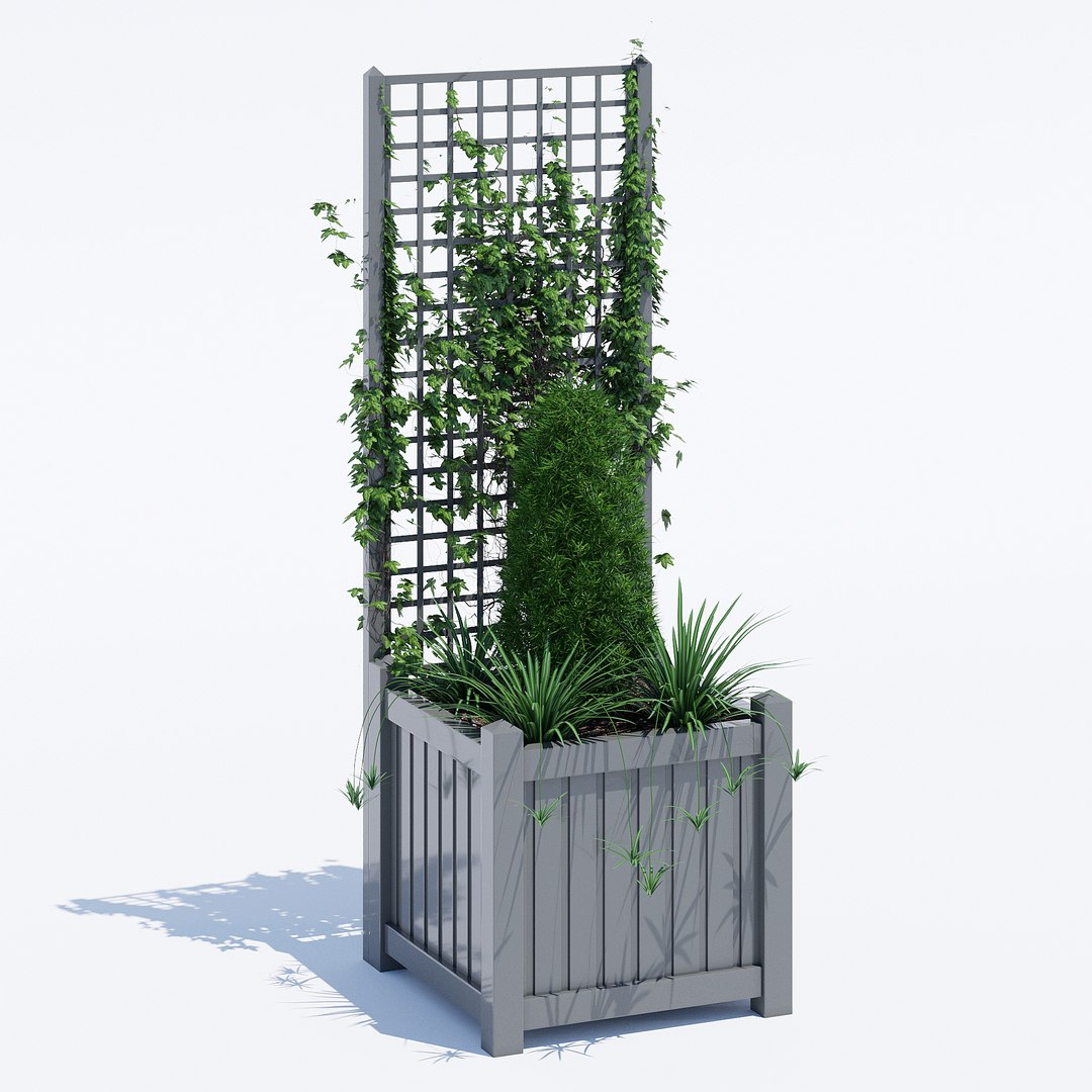 3D Trellis Square - TurboSquid 1340689