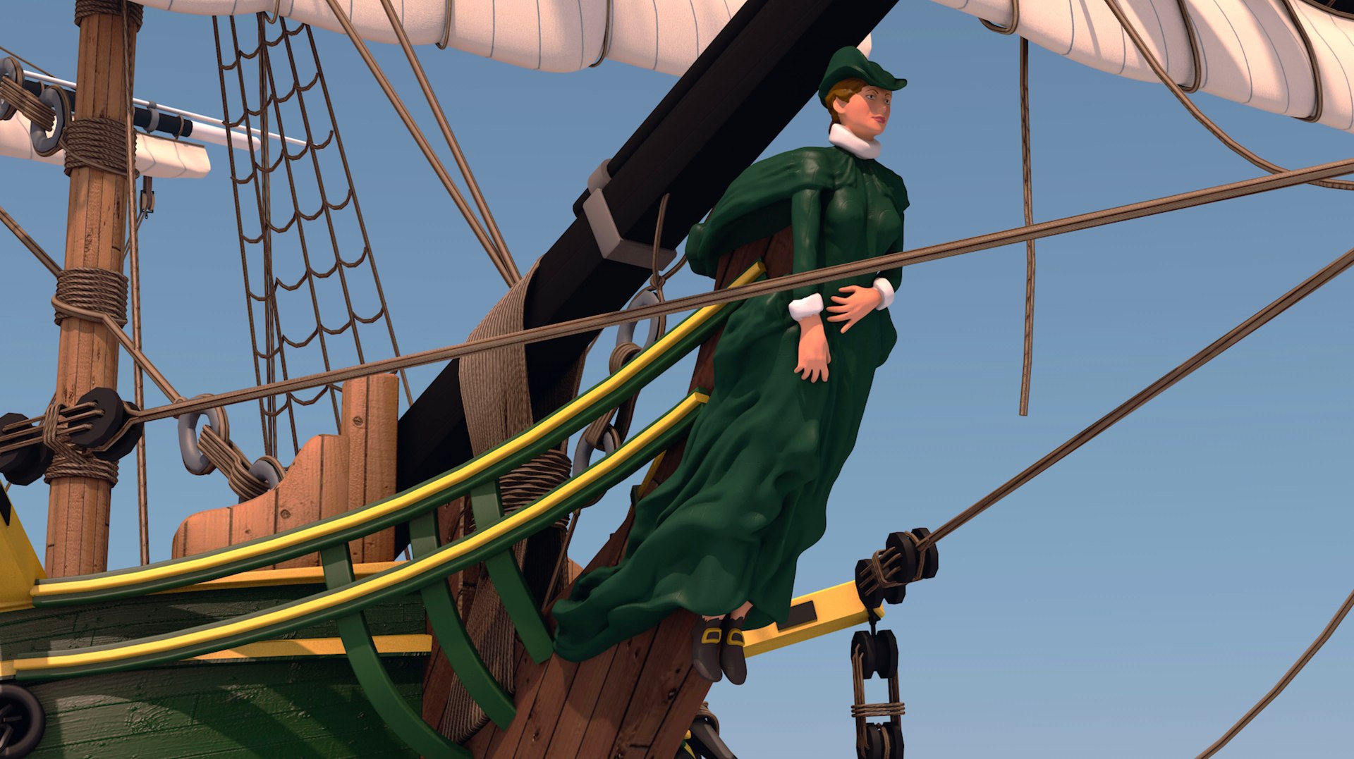 Hms Bounty 3D Model - TurboSquid 1321271