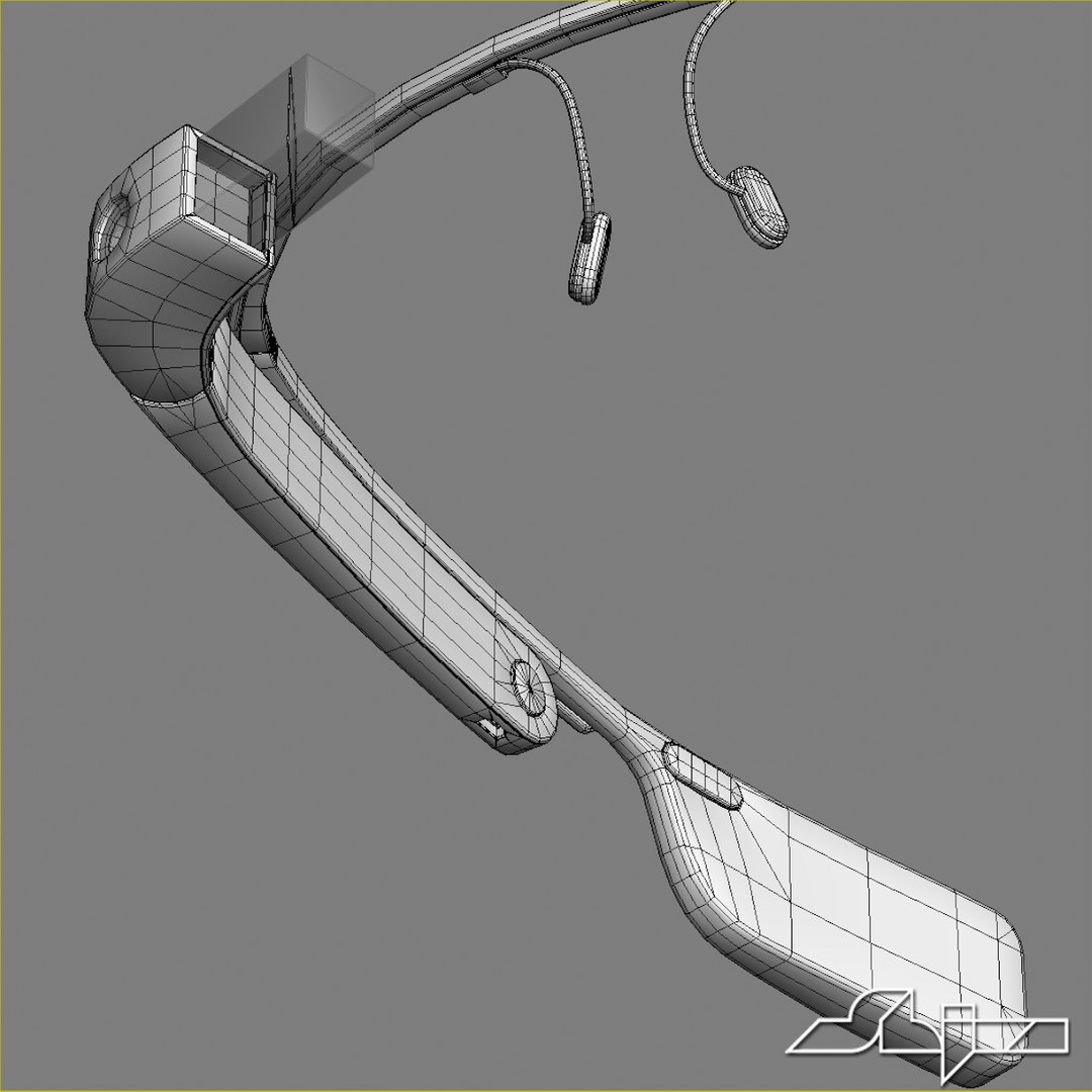 3d Google Glass Sky Model