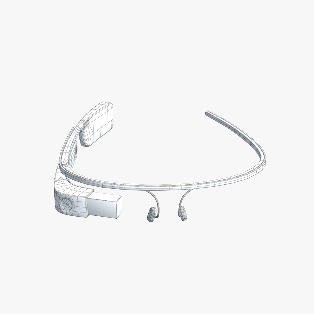 3d Google Glass Sky Model