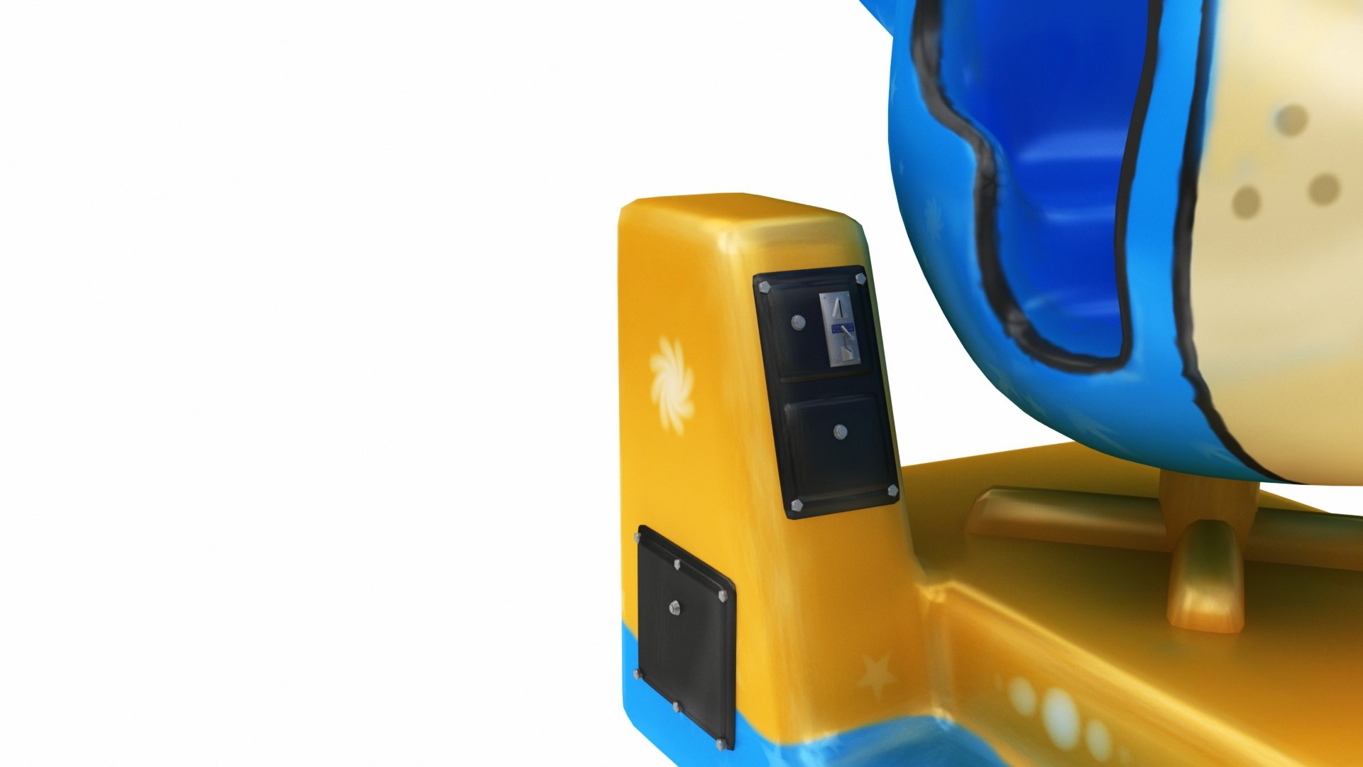 Coin operated ride 3 3D model - TurboSquid 1503329