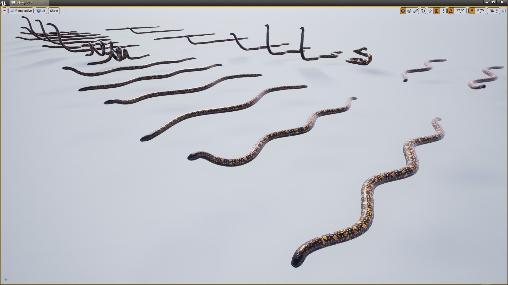 3D Model Animated Calabar Python - TurboSquid 1950262