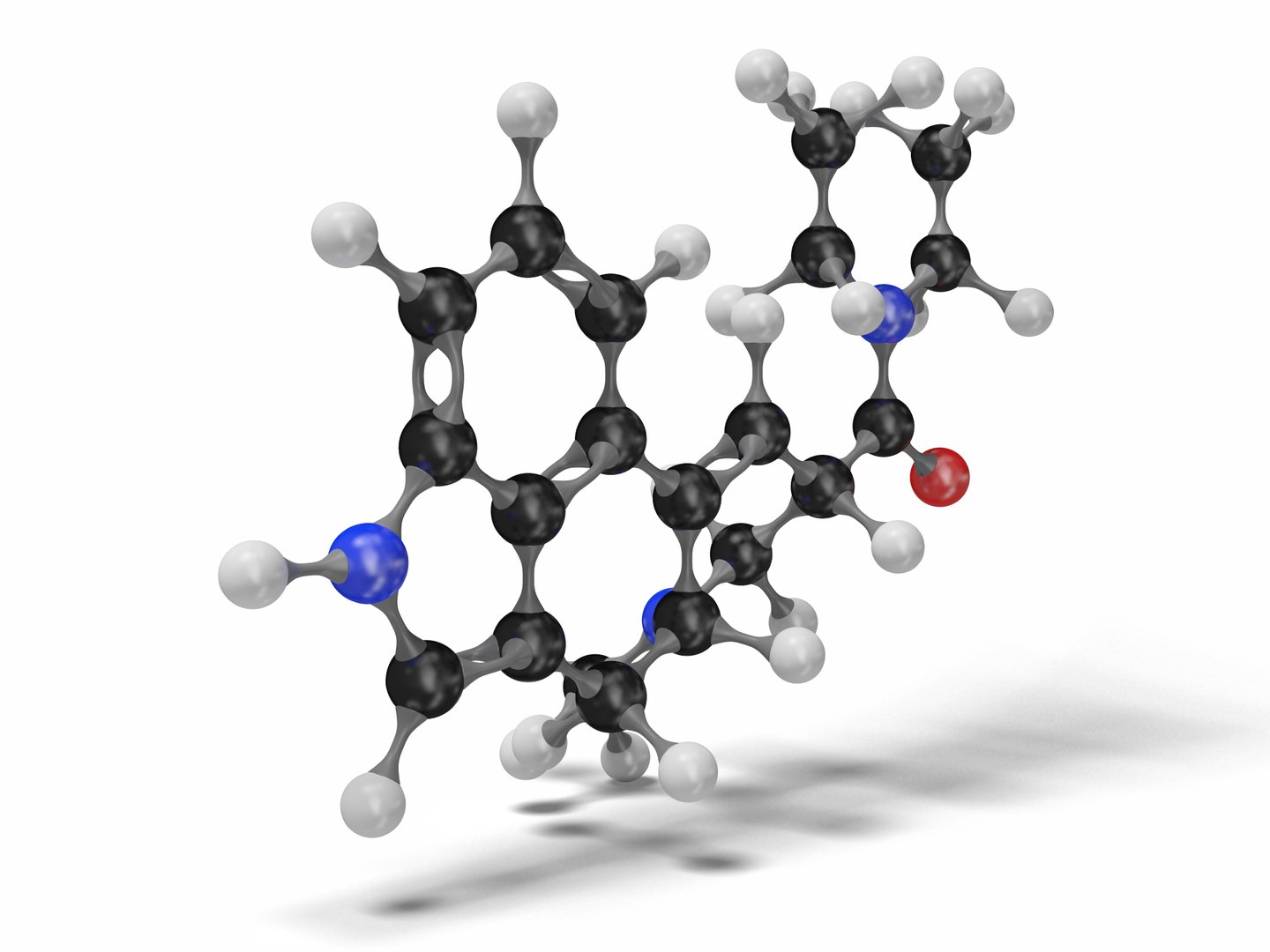 3D Lsd Molecule C20h25n3o Modeled - TurboSquid 1551207