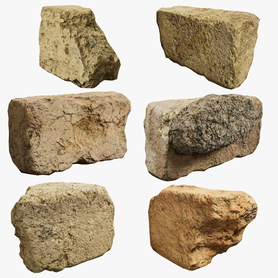 Scanned Bricks Collection StemCell 3D Model - TurboSquid 2408268