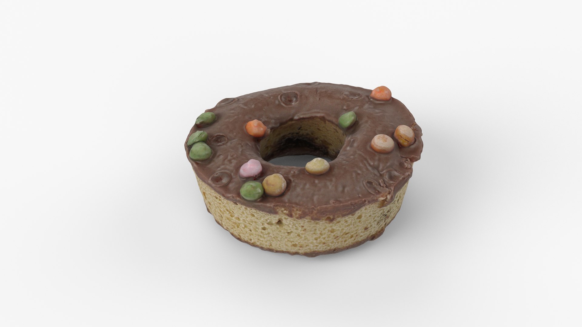 Photorealistic 3D Scan Of Donut 3D Model - TurboSquid 2346761