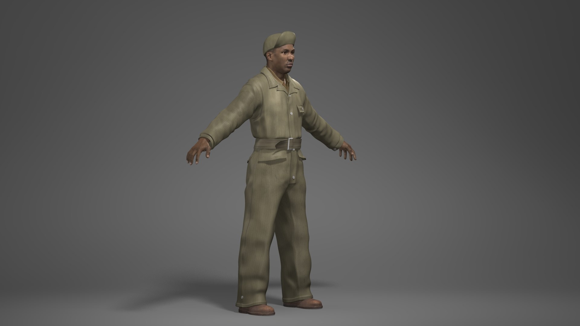 3d Model Man Character