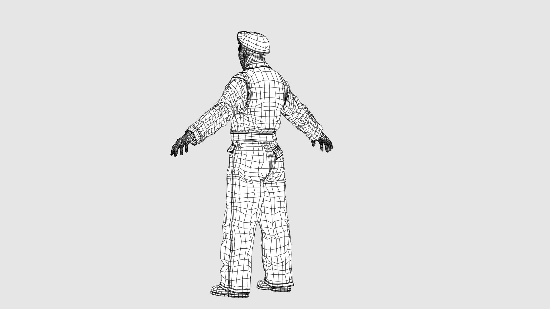 3d Model Man Character