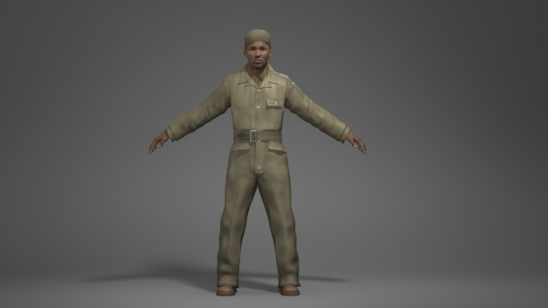3d Model Man Character
