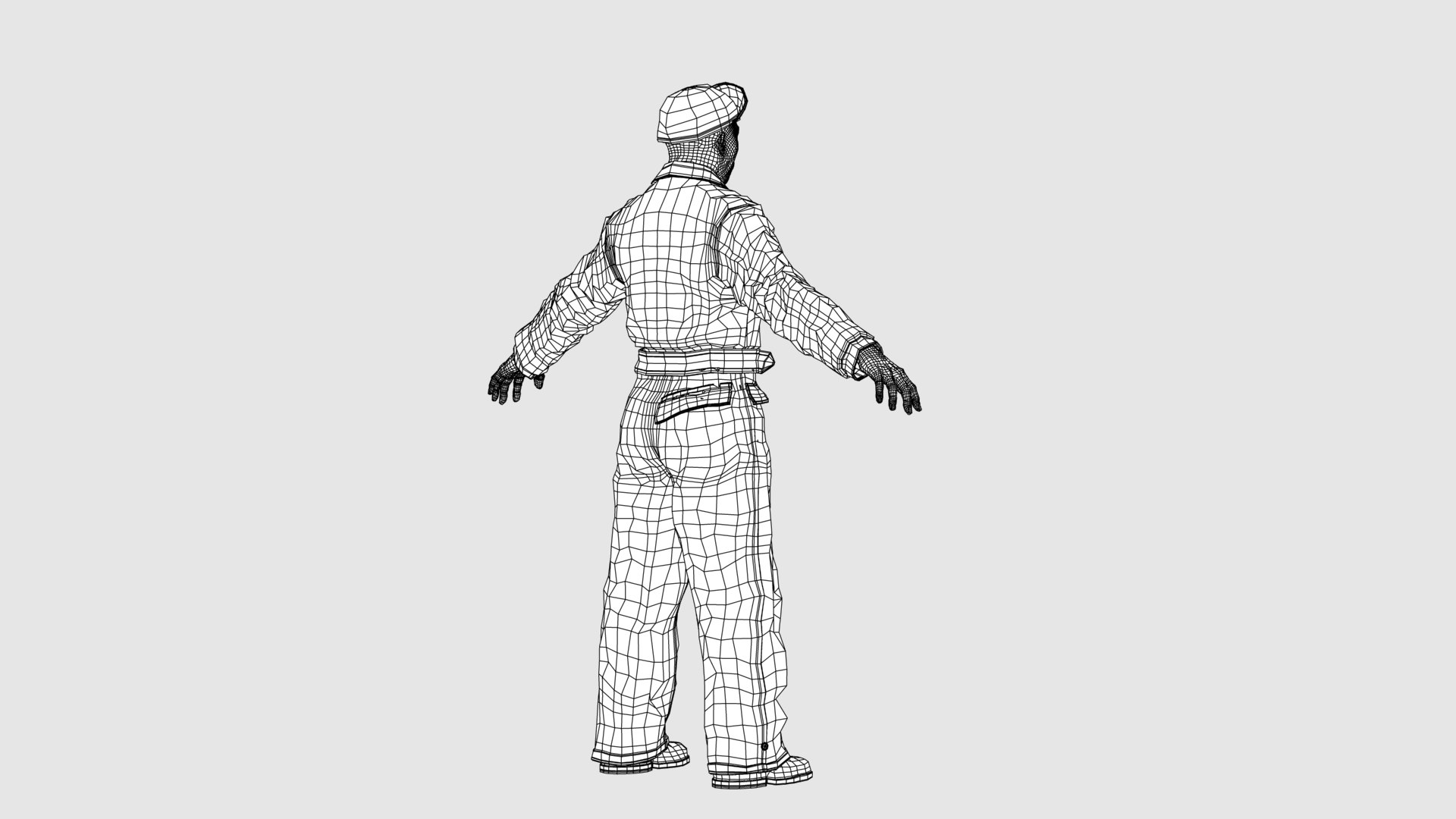 3d Model Man Character