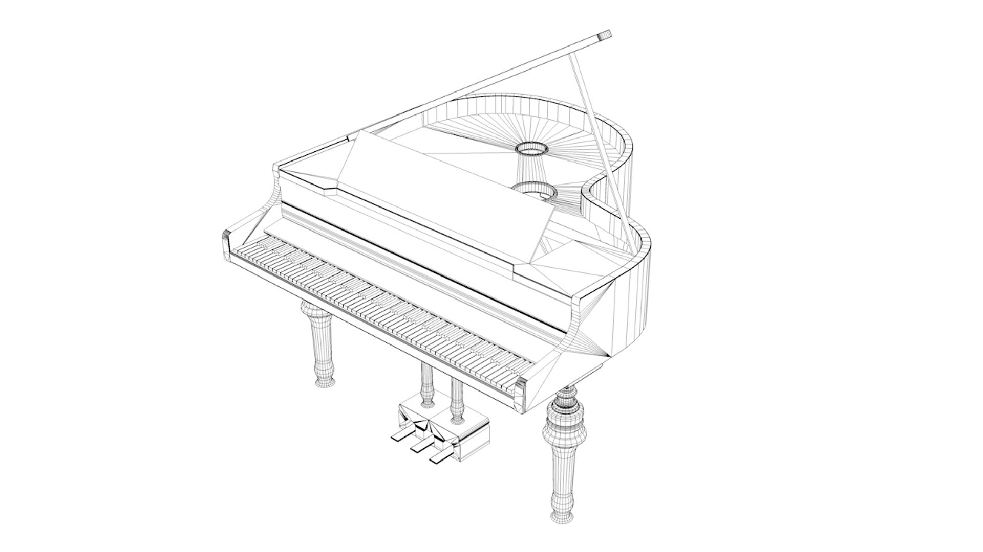 3D Model Piano Instruments - TurboSquid 1602506