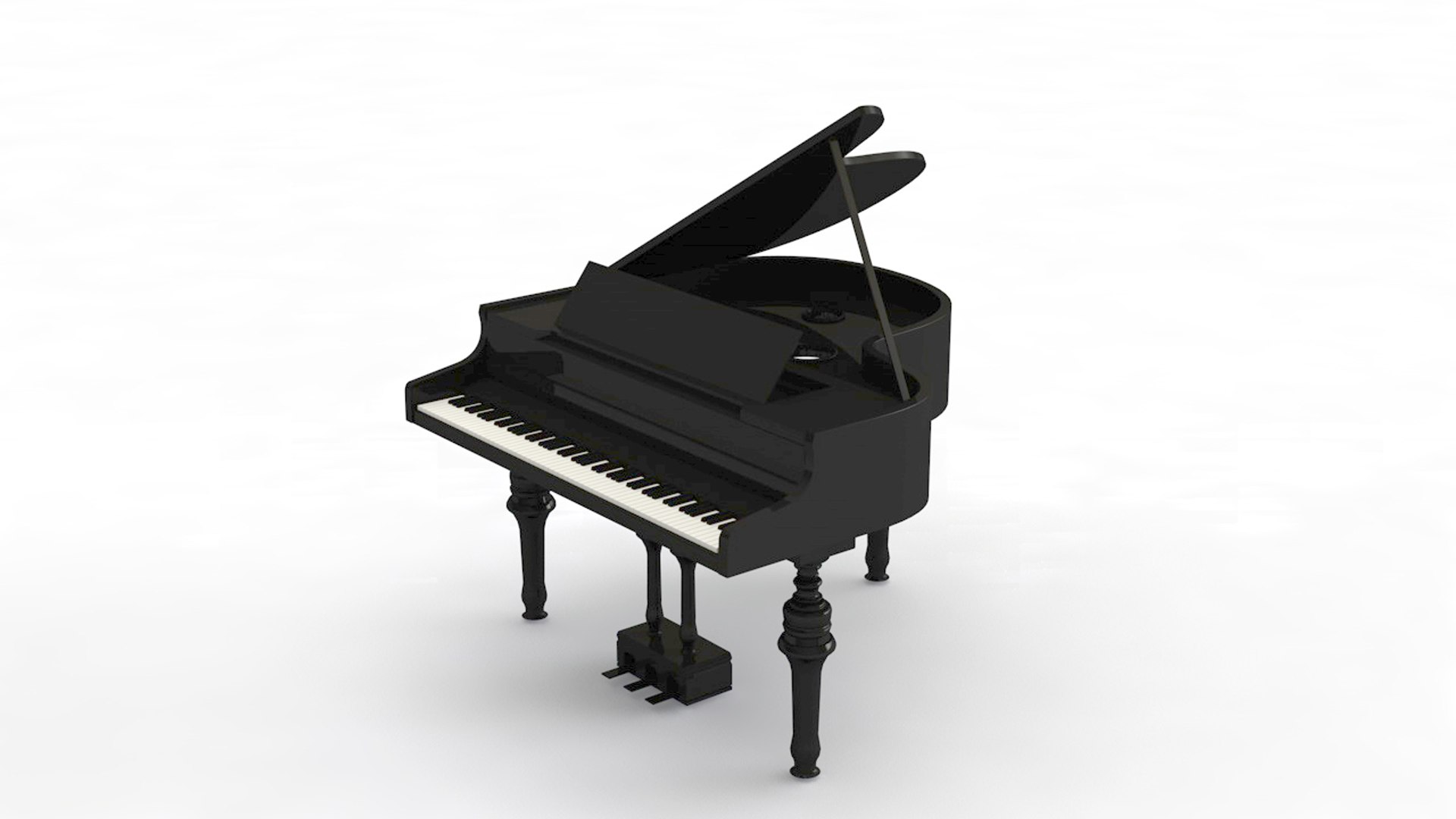 3D Model Piano Instruments - TurboSquid 1602506