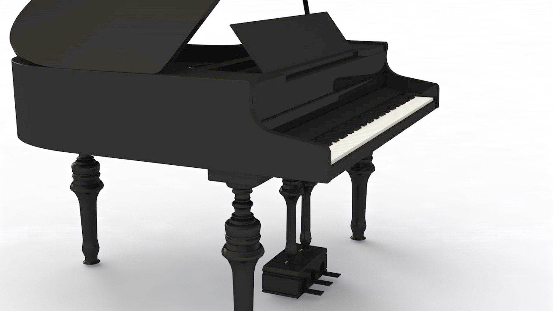 3D Model Piano Instruments - TurboSquid 1602506