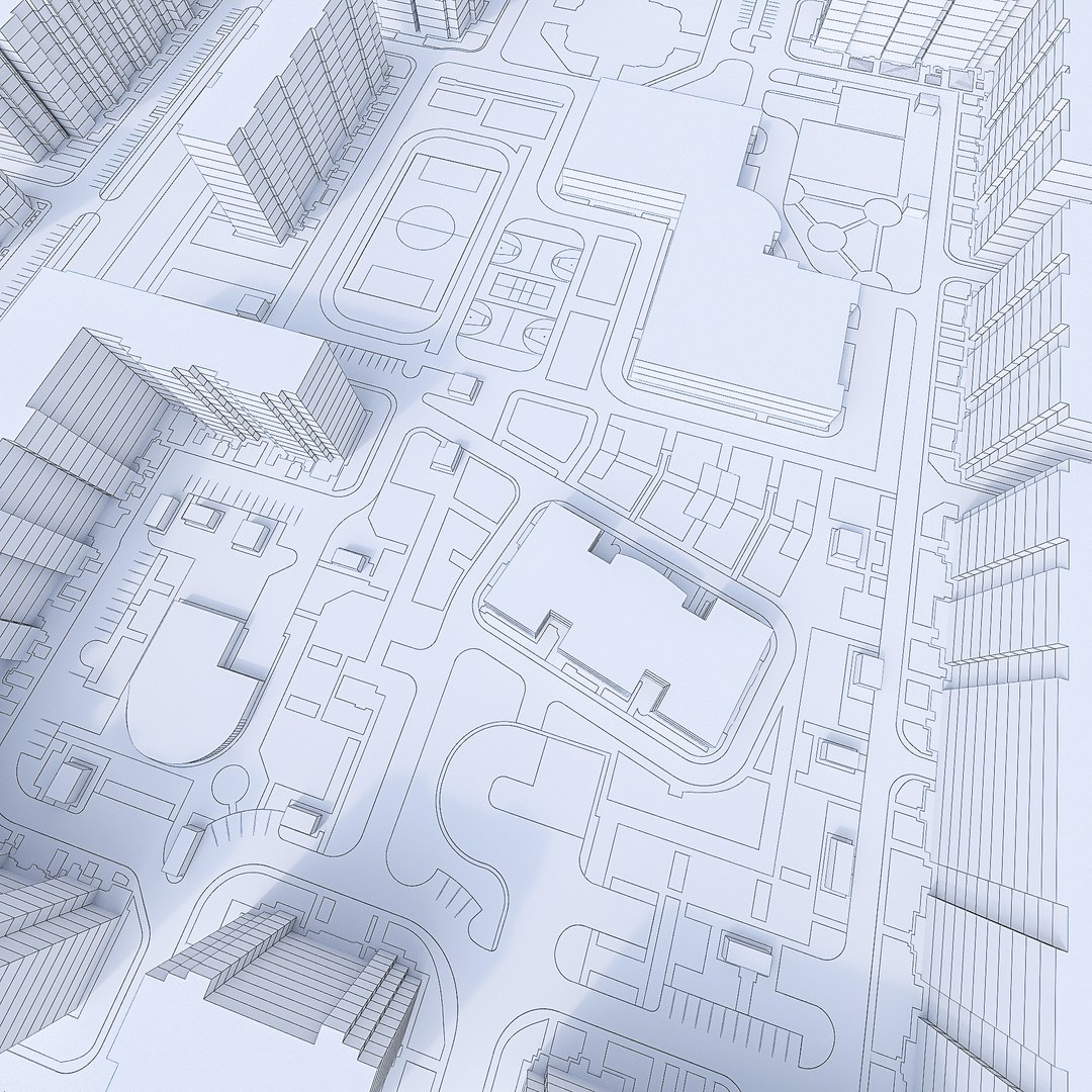 Urban Area 05 3D model - TurboSquid 1751257