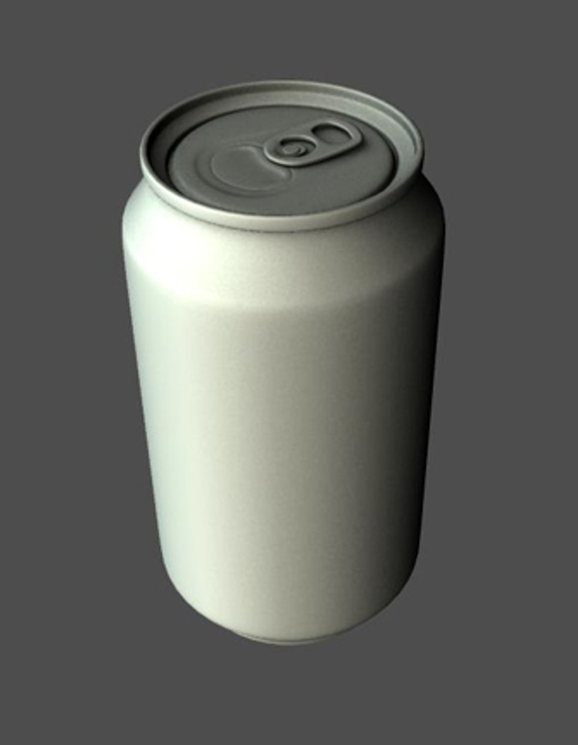 Realistic Soda 3d Obj