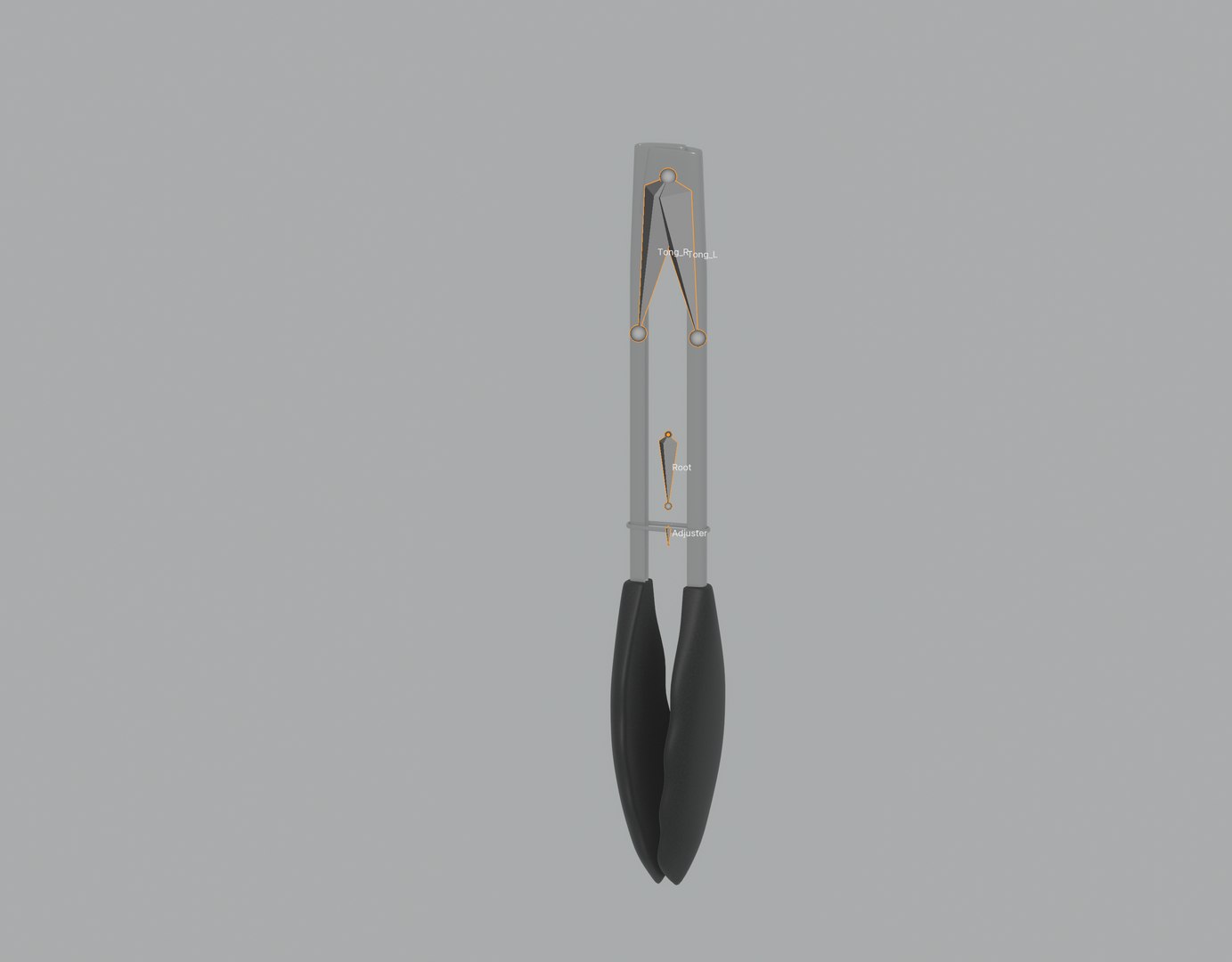 Tongs 3D Model - TurboSquid 2196905