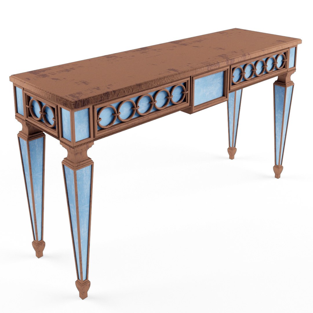3d Table Console Model