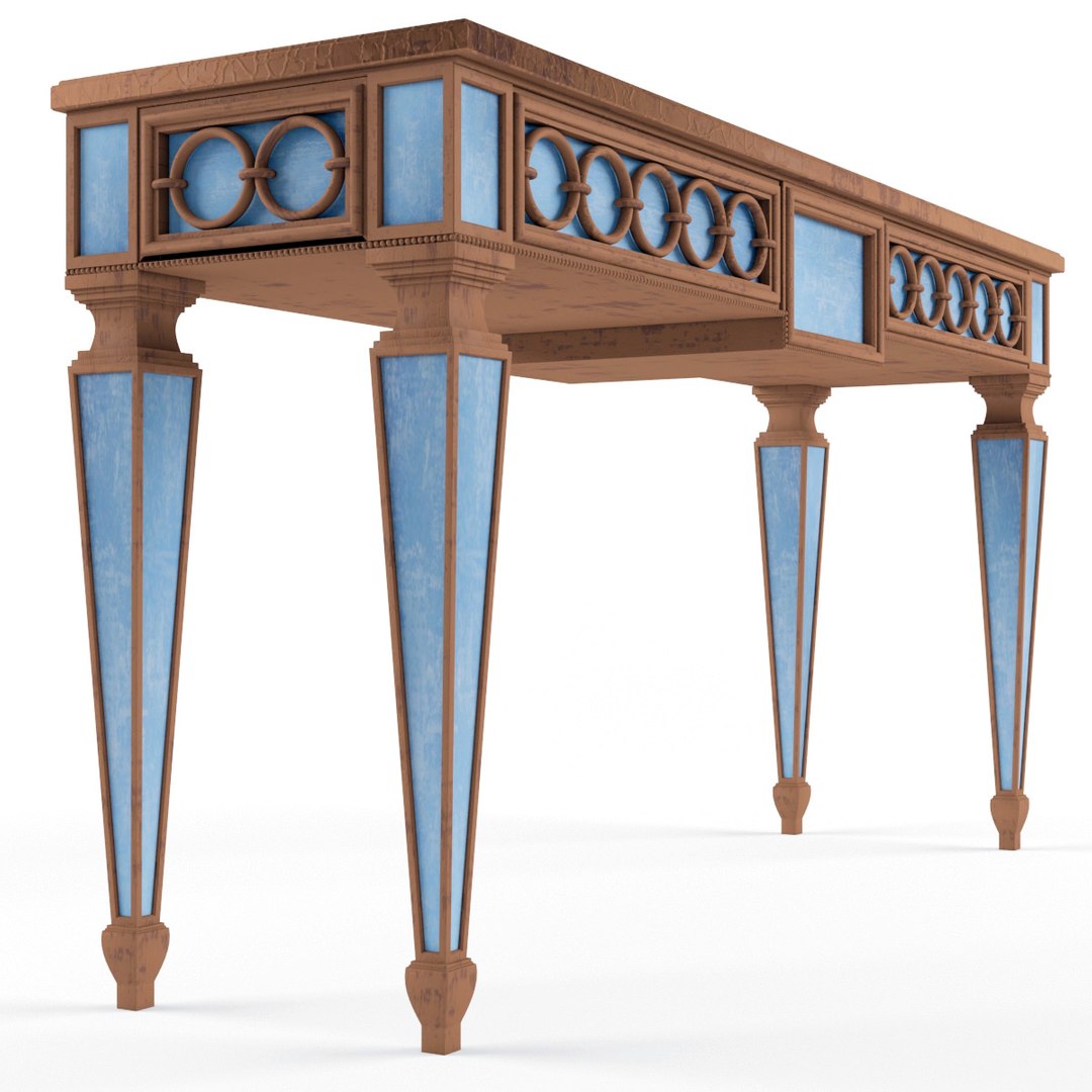 3d Table Console Model