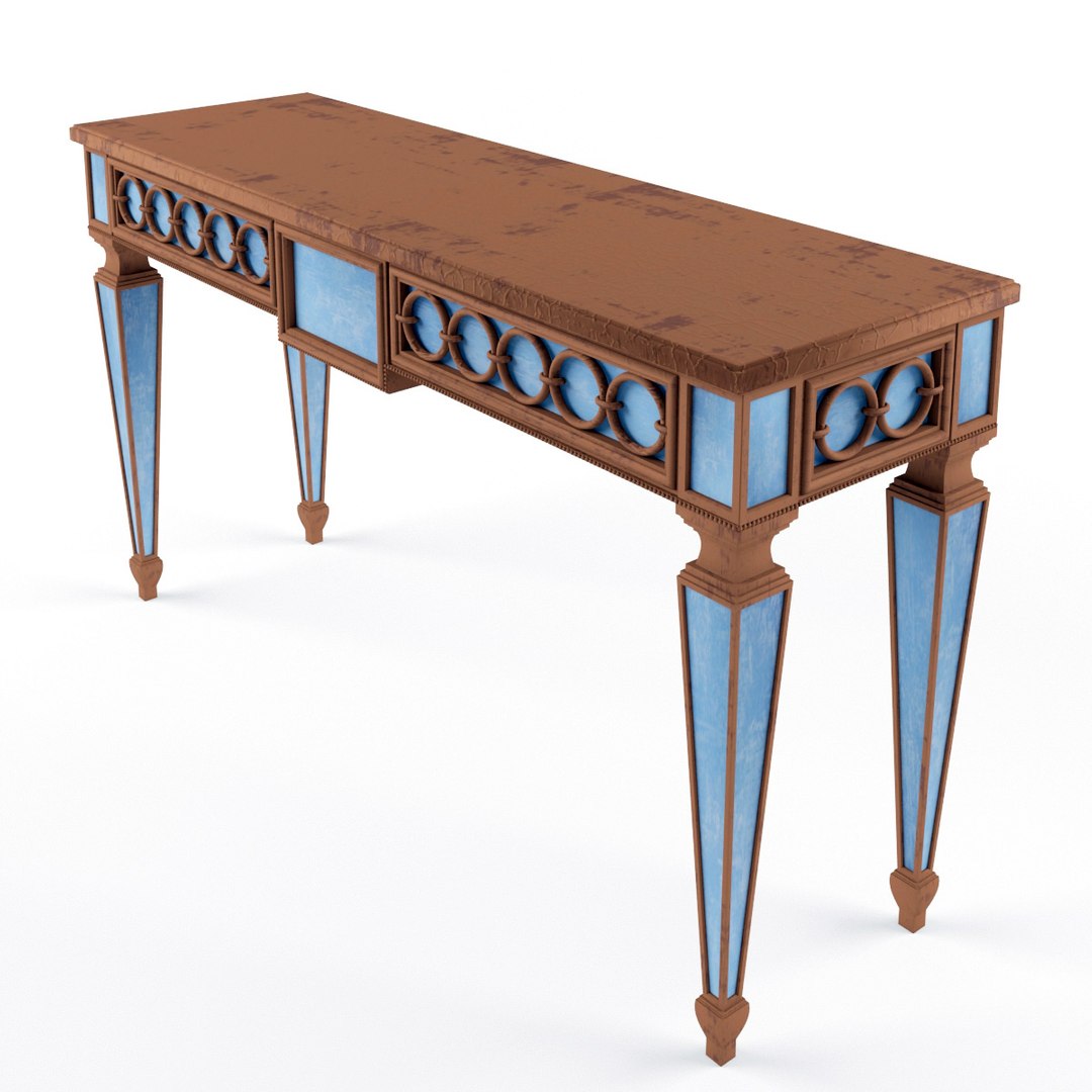 3d Table Console Model