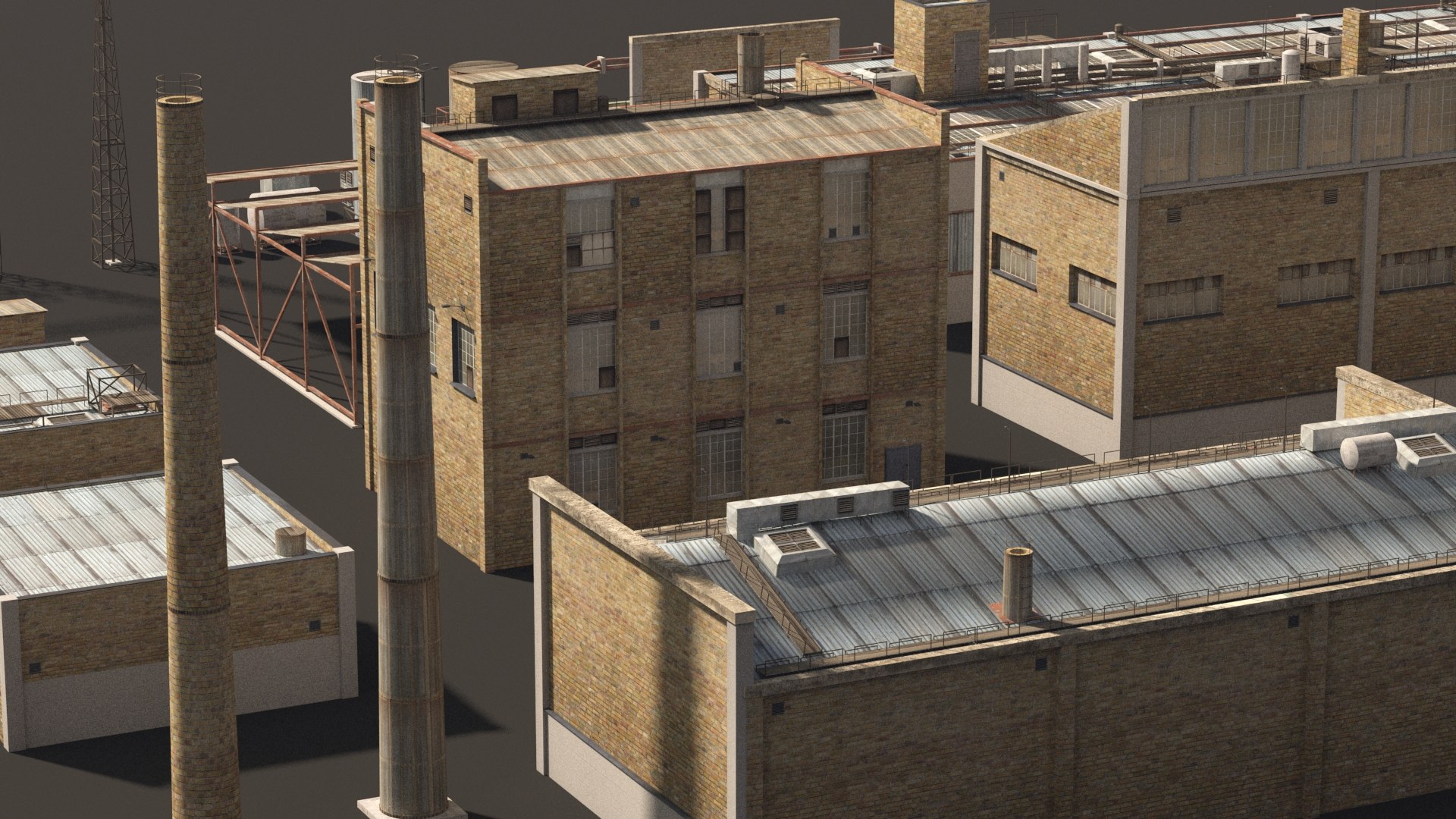 3D Model Industry Building Kit - TurboSquid 1467522