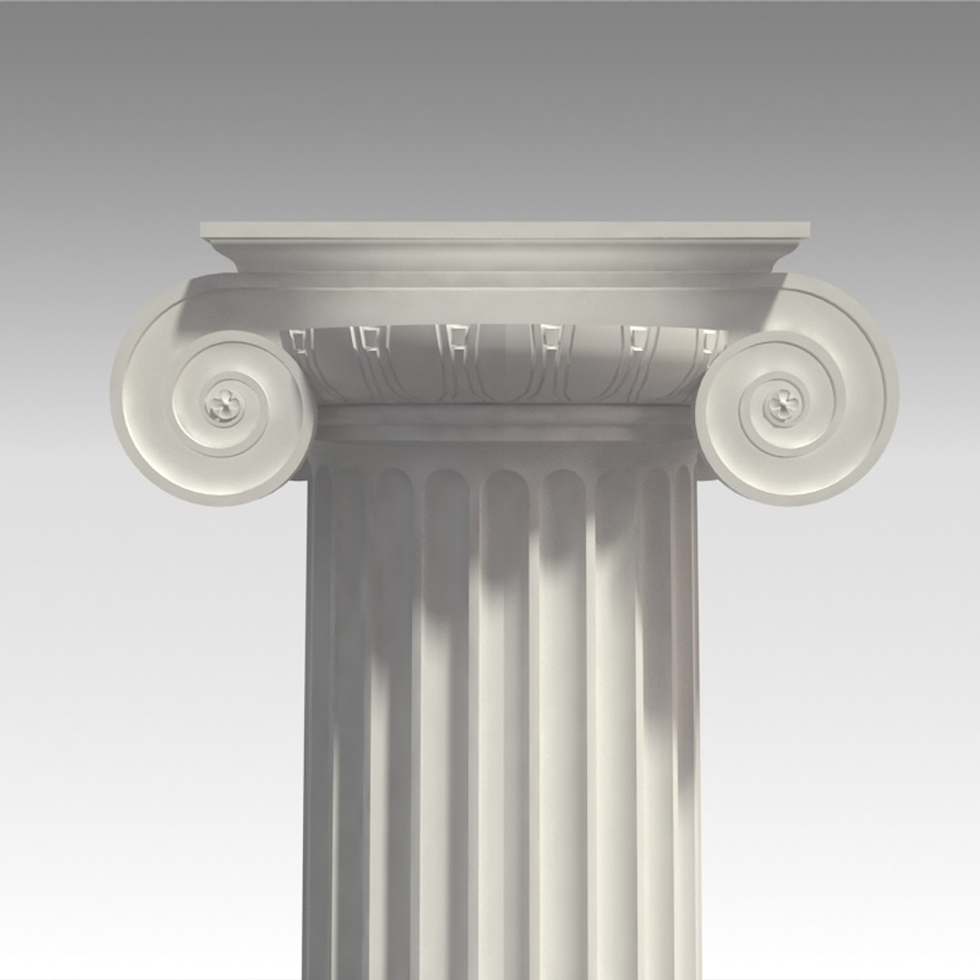 3D Classical Column Model - TurboSquid 1225109