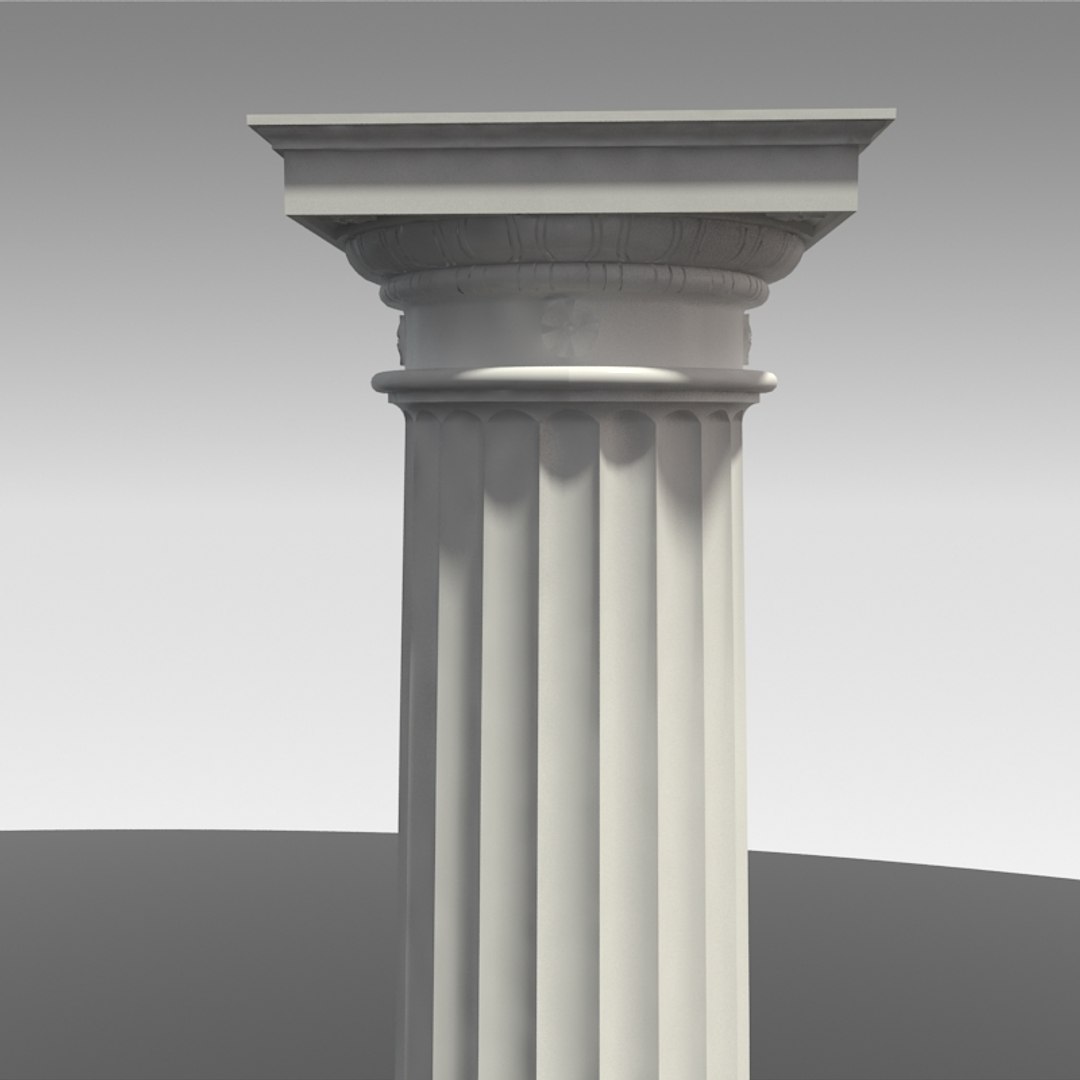 3D Classical Column Model - TurboSquid 1225109