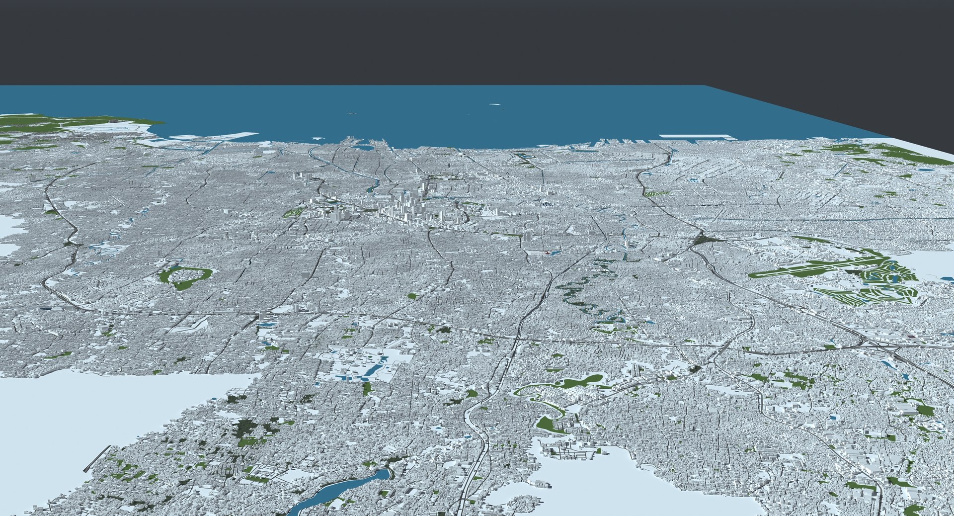 3D jakarta city urban model - TurboSquid 1705098