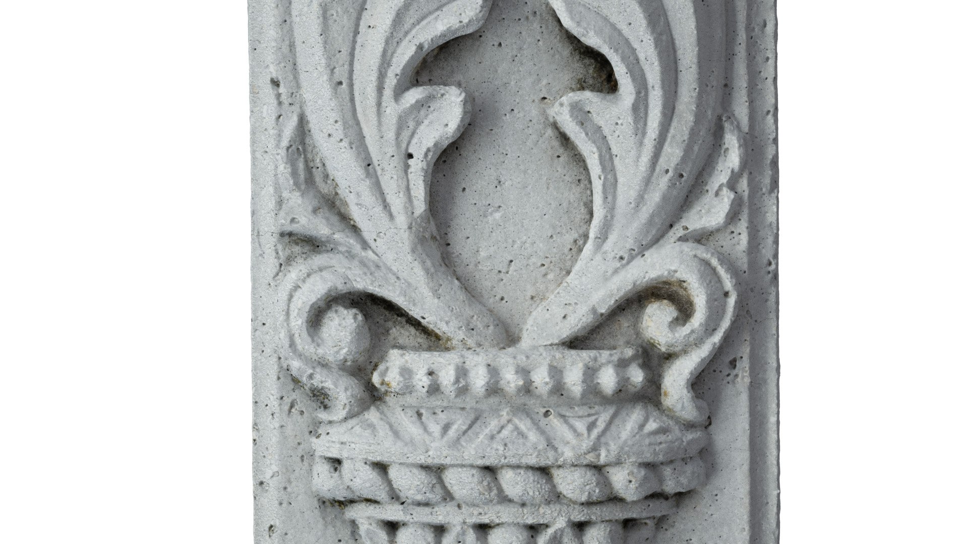 3D Classical Relief Stone Carving Decoration - TurboSquid 1757937