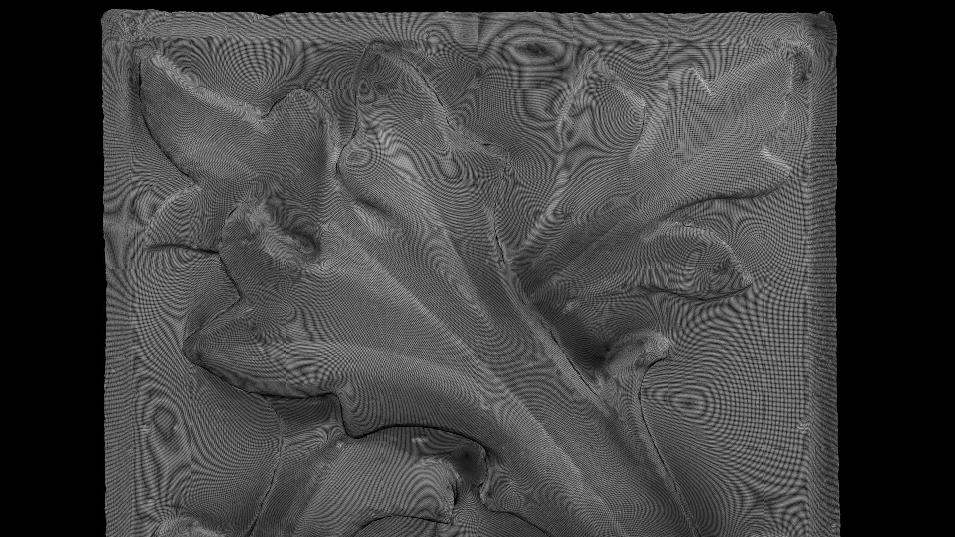 3D Classical Relief Stone Carving Decoration - TurboSquid 1757937