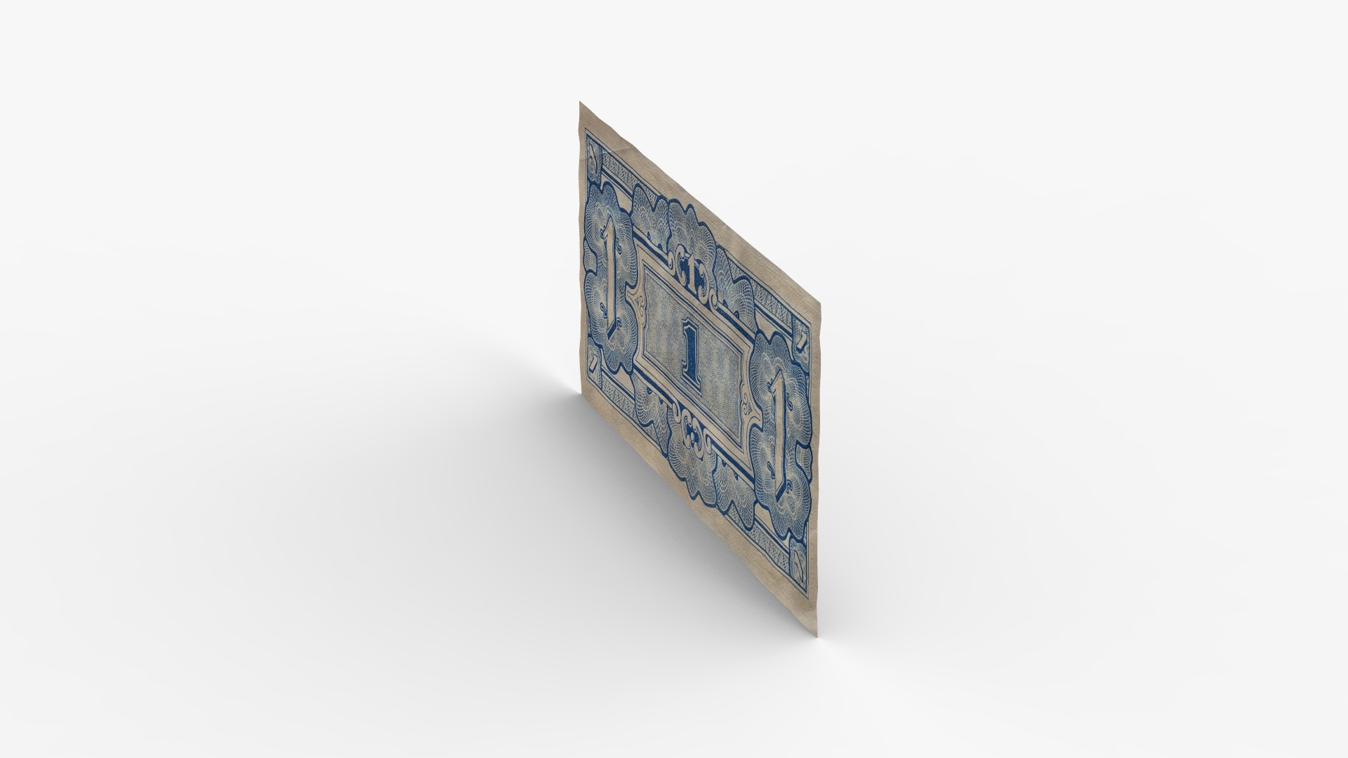 3D British Malaysia 1 Dollar Model - TurboSquid 1509410