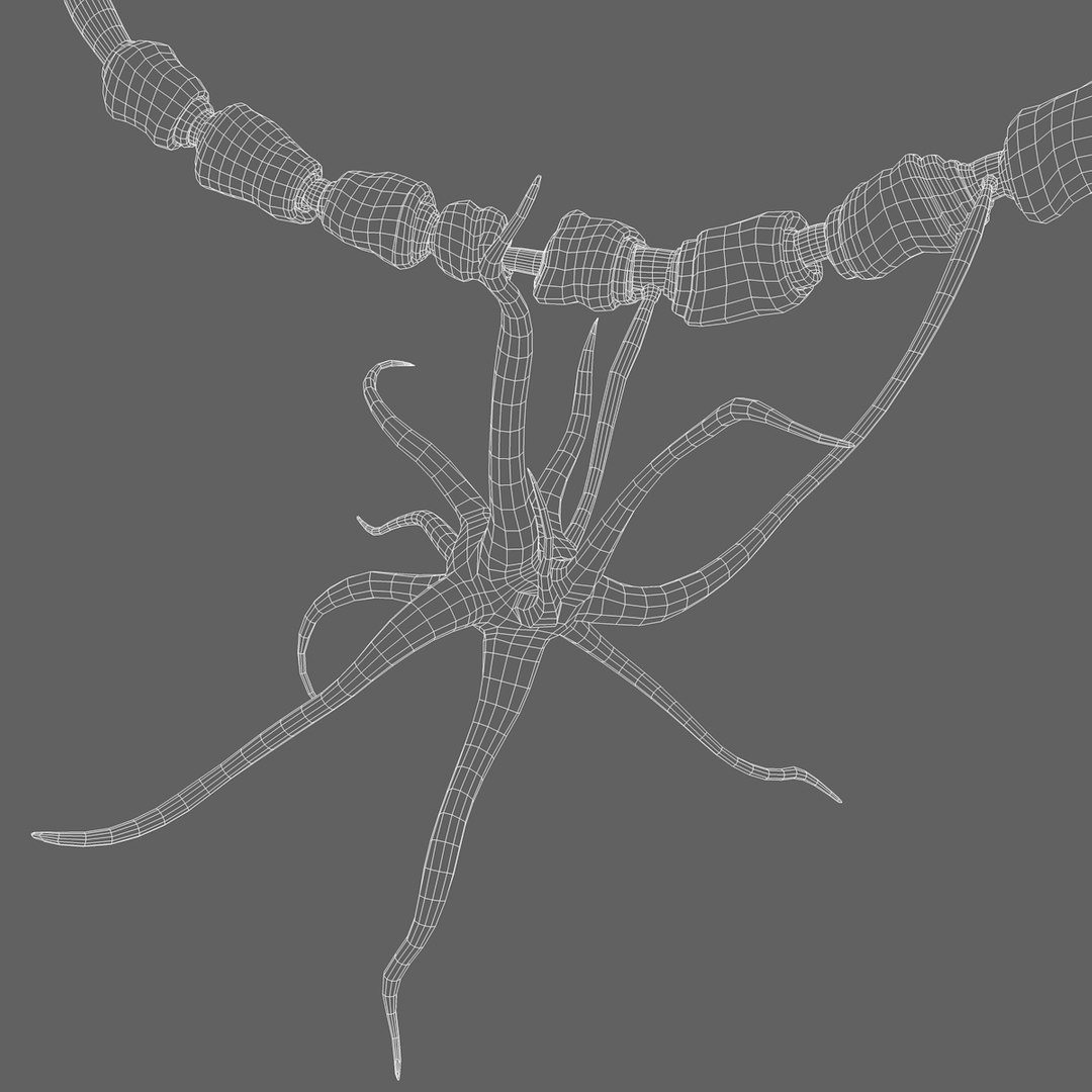 neuron cell 3d model
