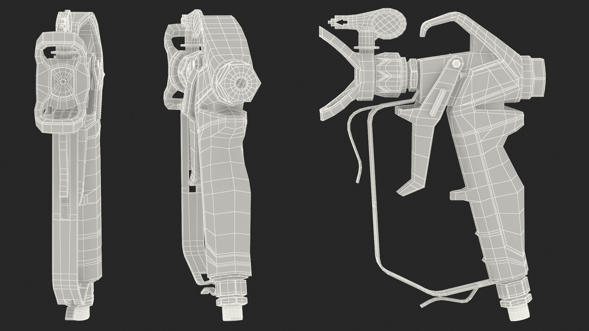 3D Titan RX Pro Airless Spray Gun Model - TurboSquid 1723323