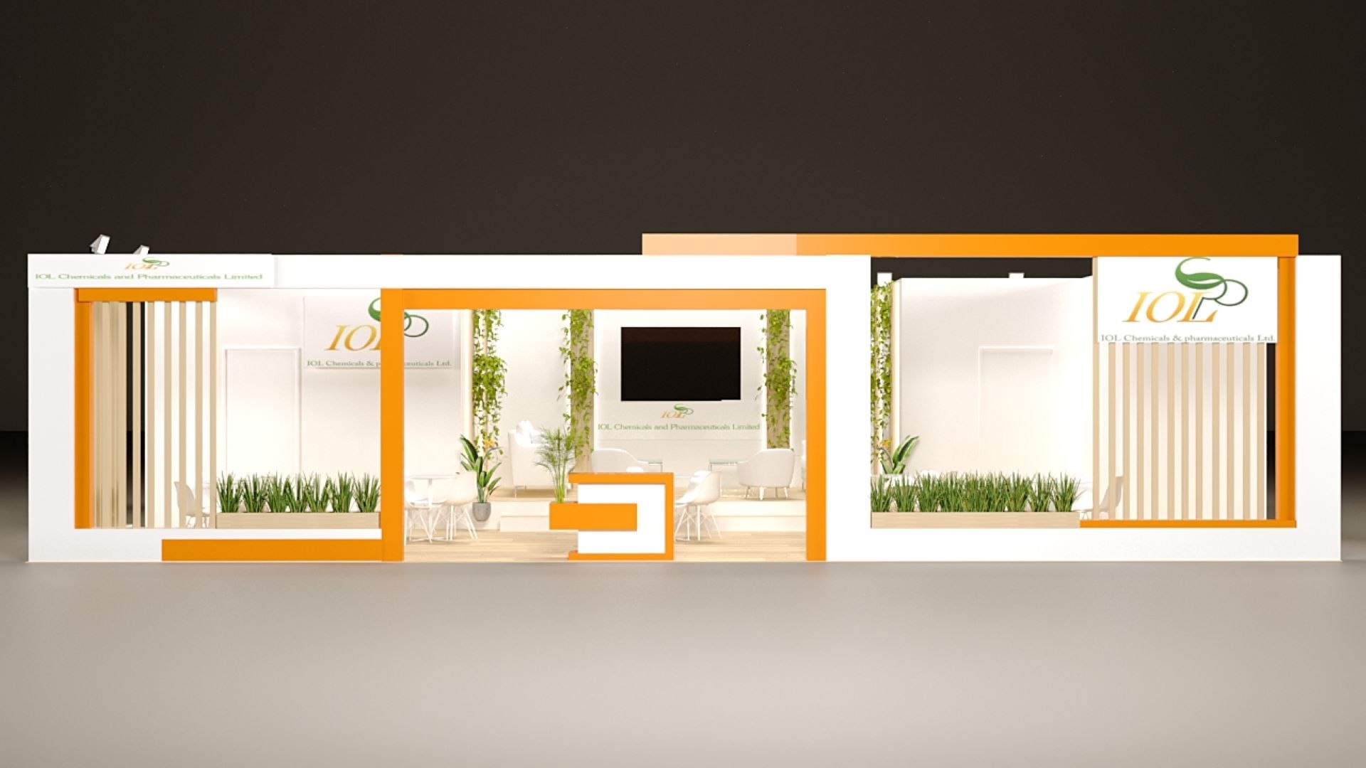 Exhibition Booth Stand Design 3D Model - TurboSquid 2252782