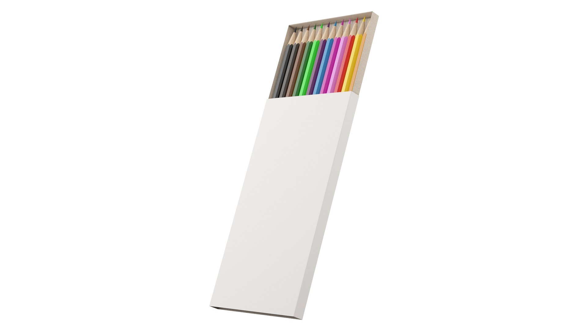 3D Colored Pencils Model - TurboSquid 2031763