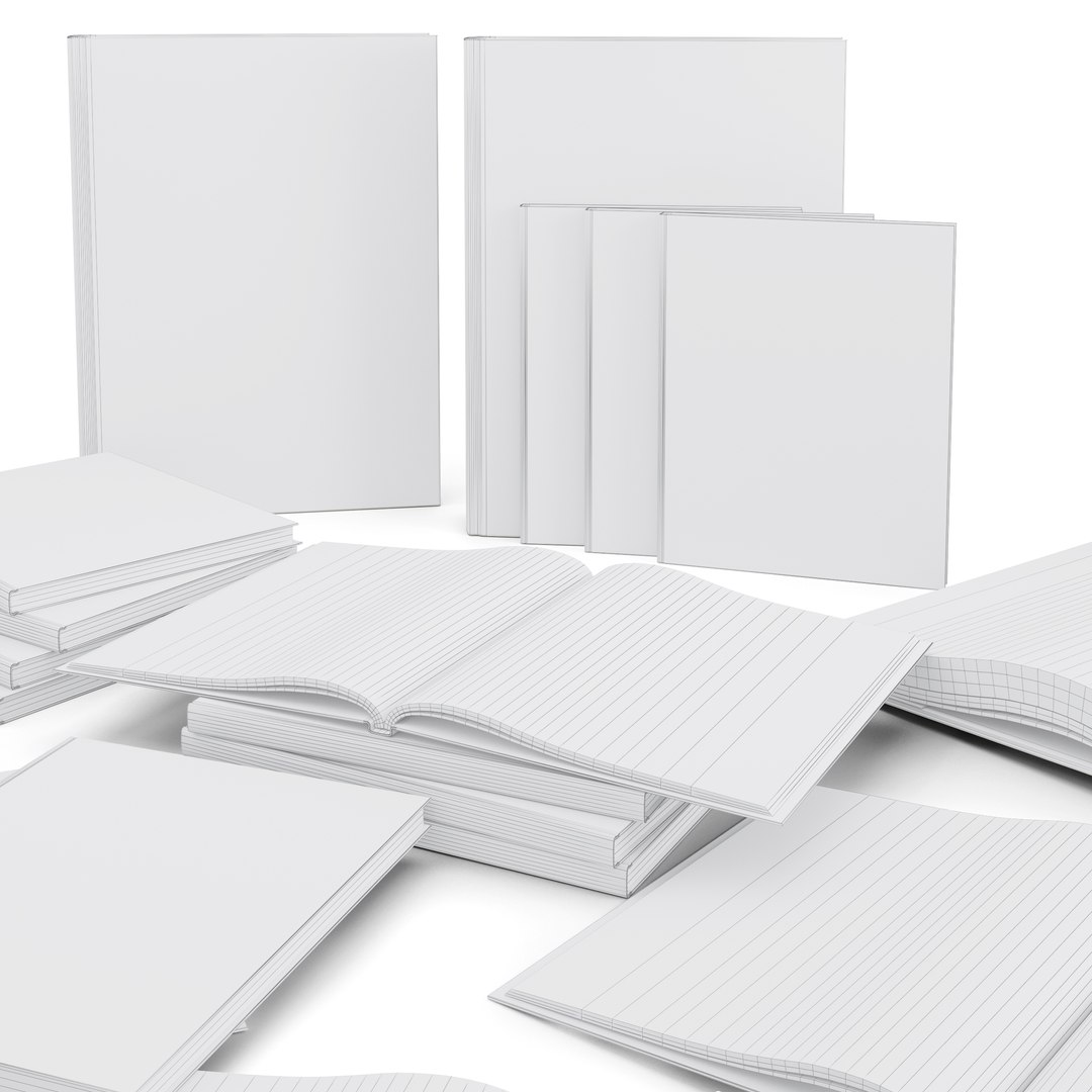 3D model book set 1 art - TurboSquid 1493677