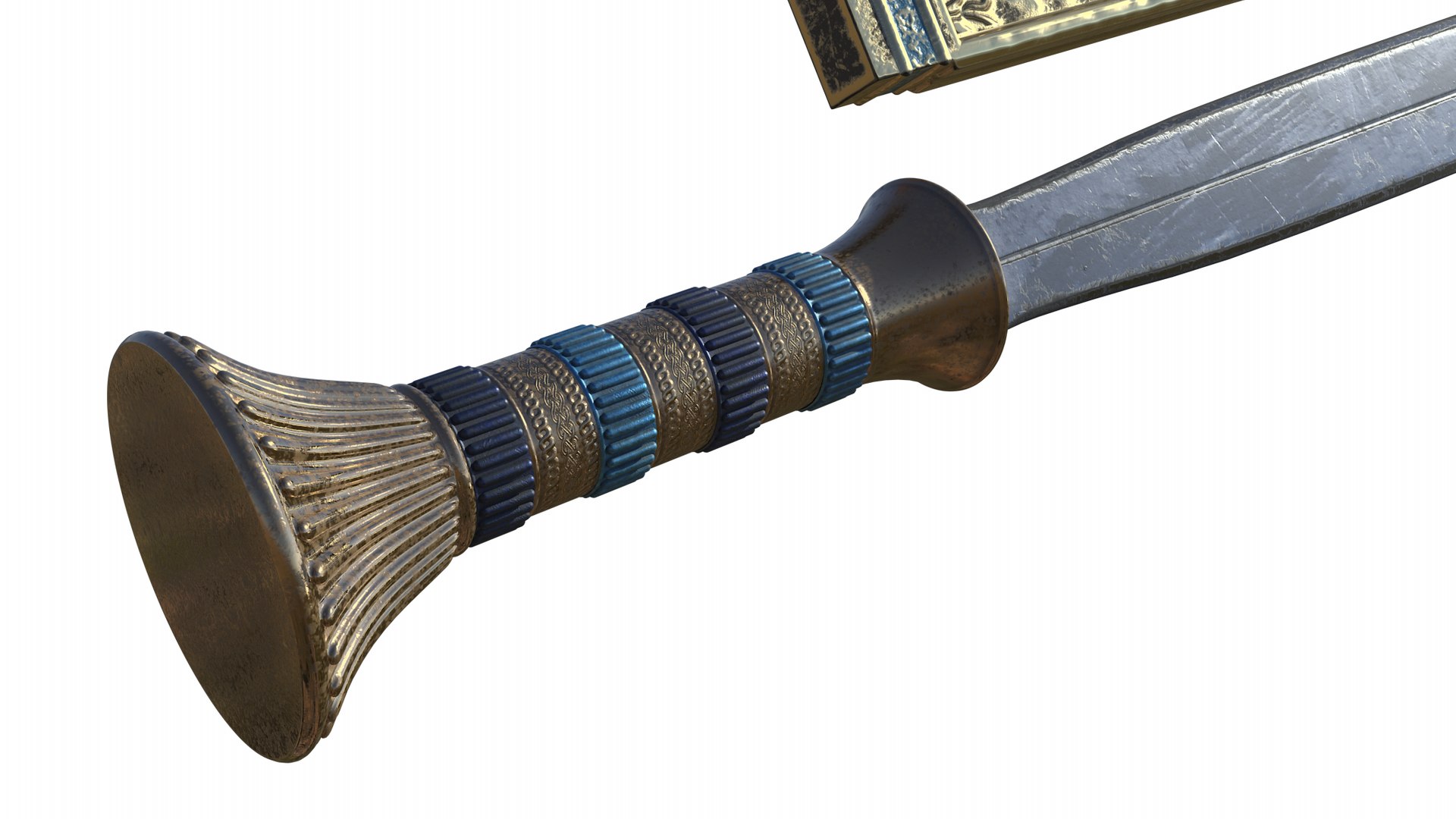 Photorealistic Egypt Sword 3D Model - TurboSquid 2263823