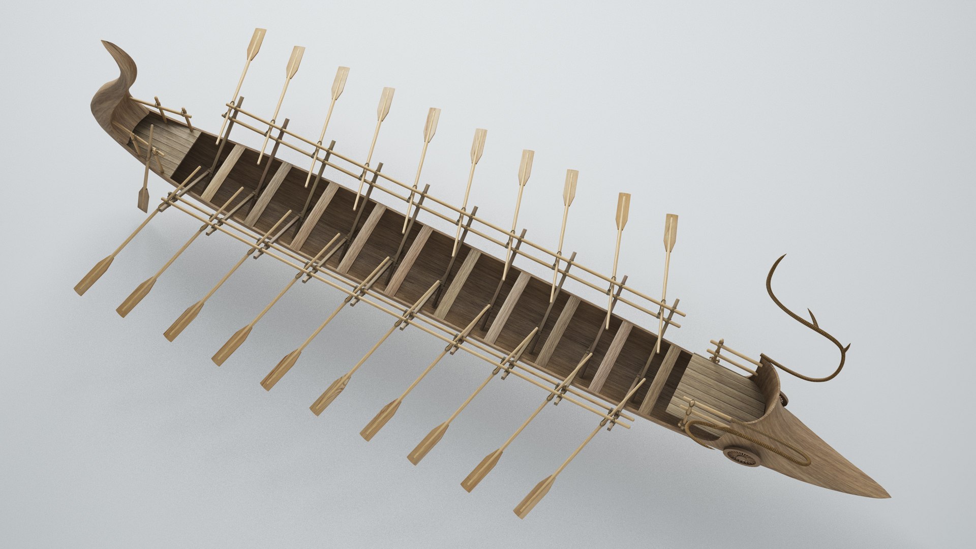 Max Warship Ancient Ship Minos