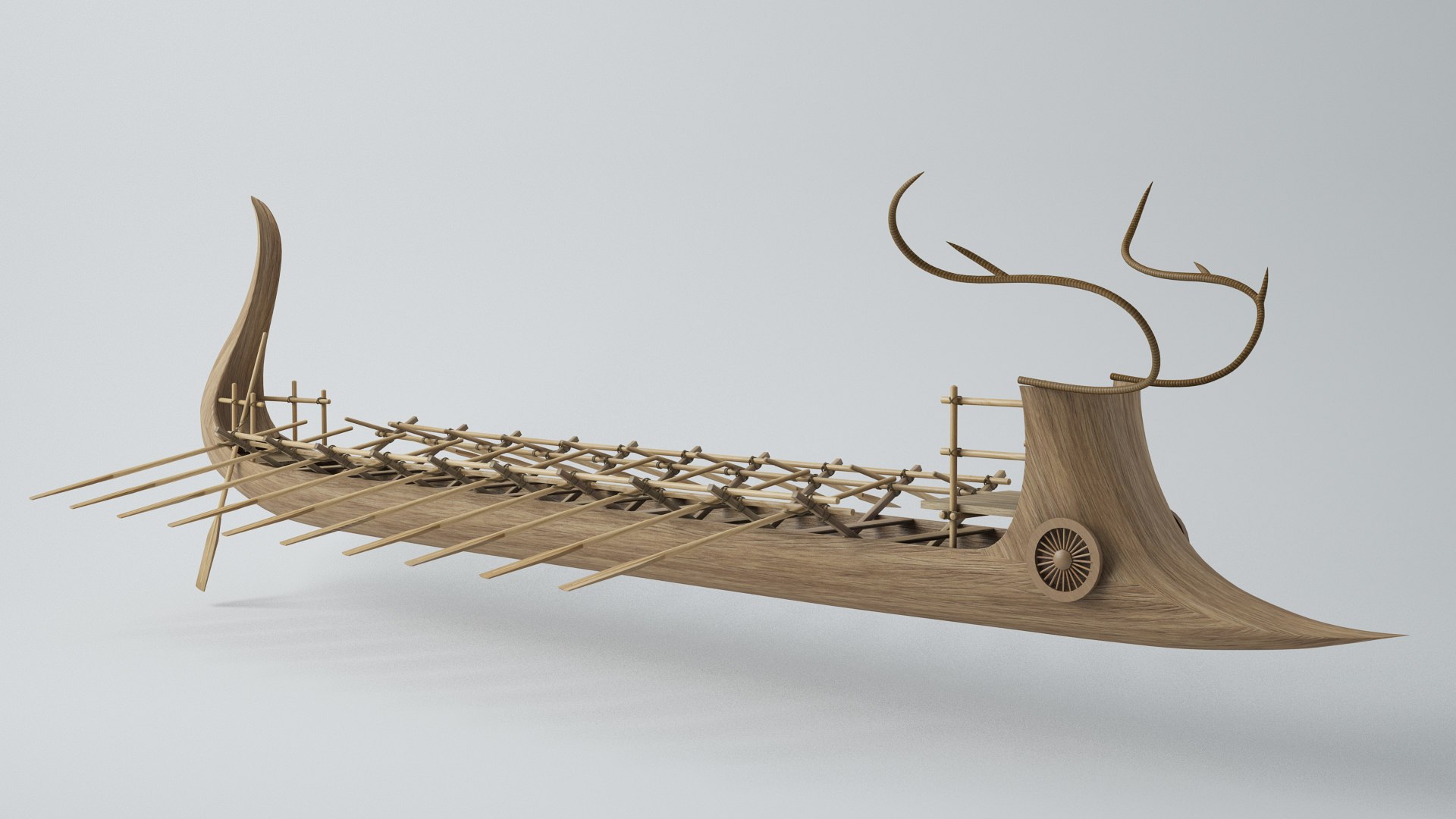 Max Warship Ancient Ship Minos