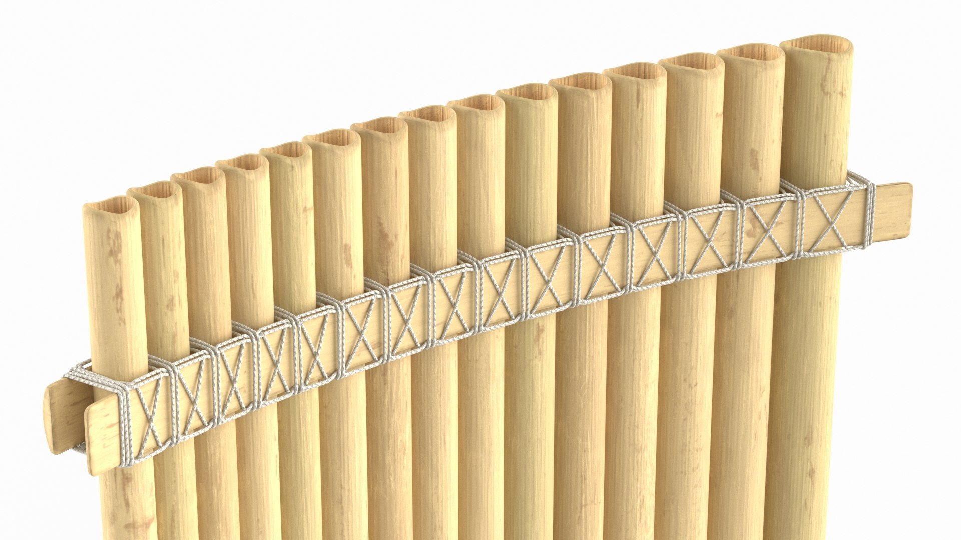 Pan Flute Instrument 3D Model - TurboSquid 2307282