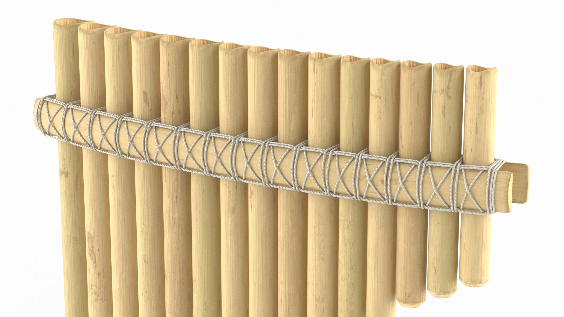 Pan Flute Instrument 3D Model - TurboSquid 2307282