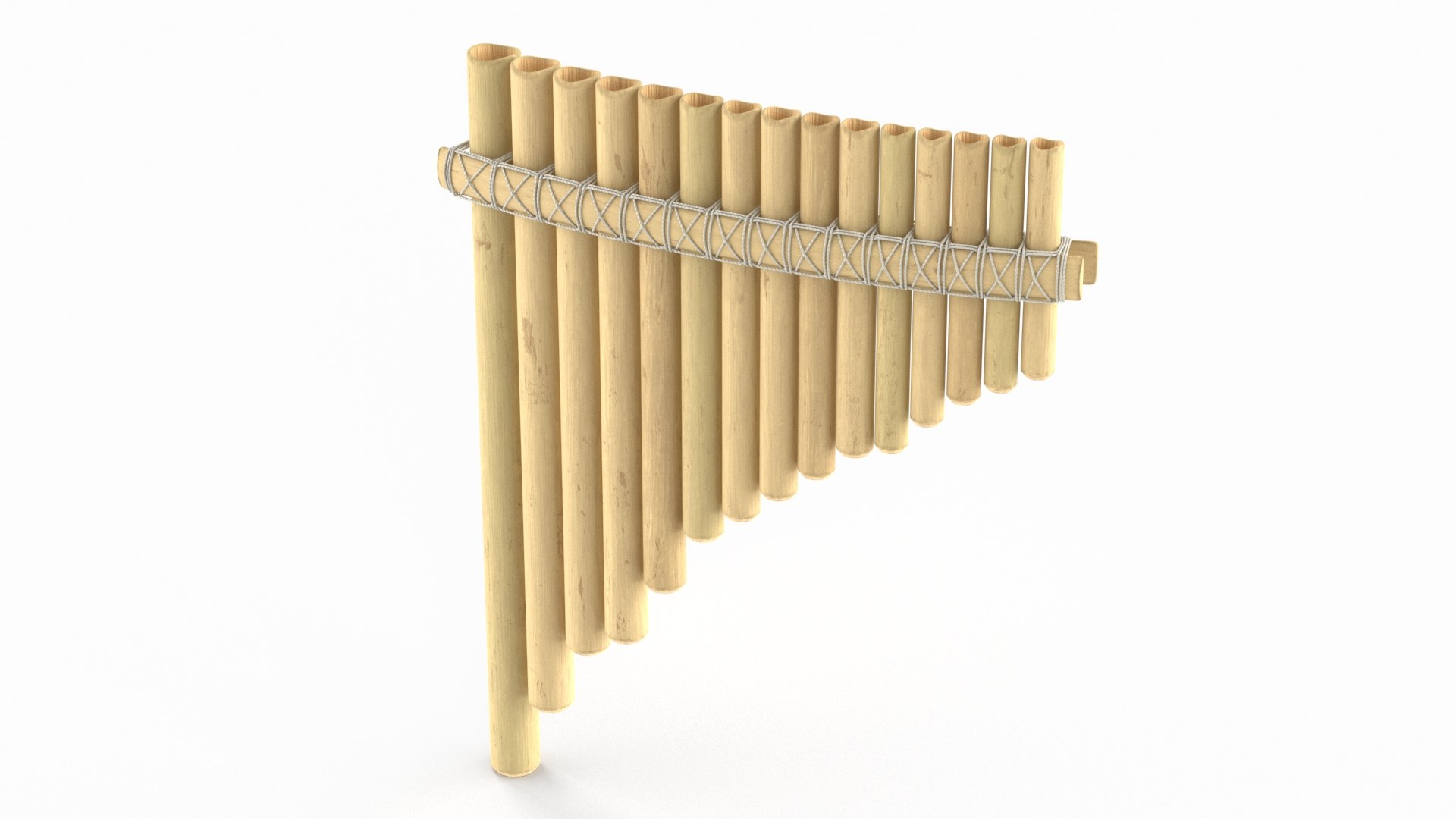Pan Flute Instrument 3D Model - TurboSquid 2307282