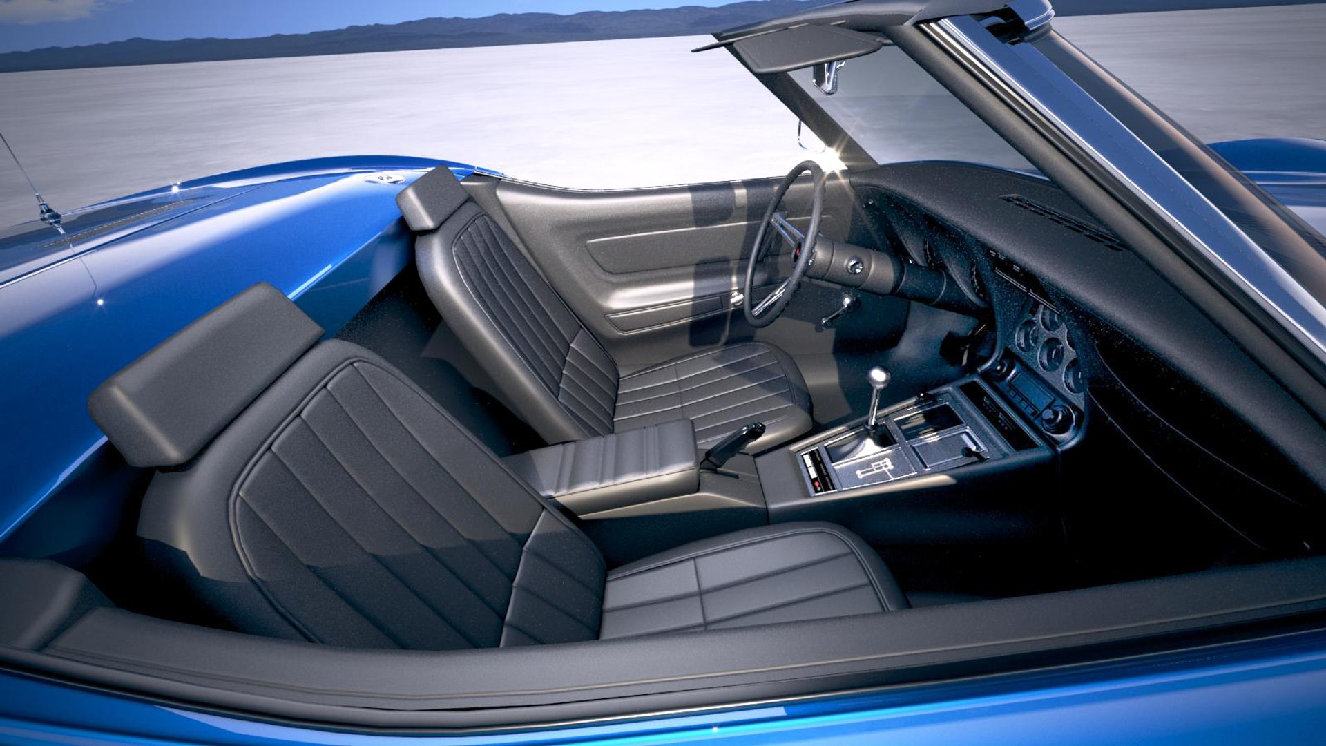 Chevrolet Corvette C3 3d Model