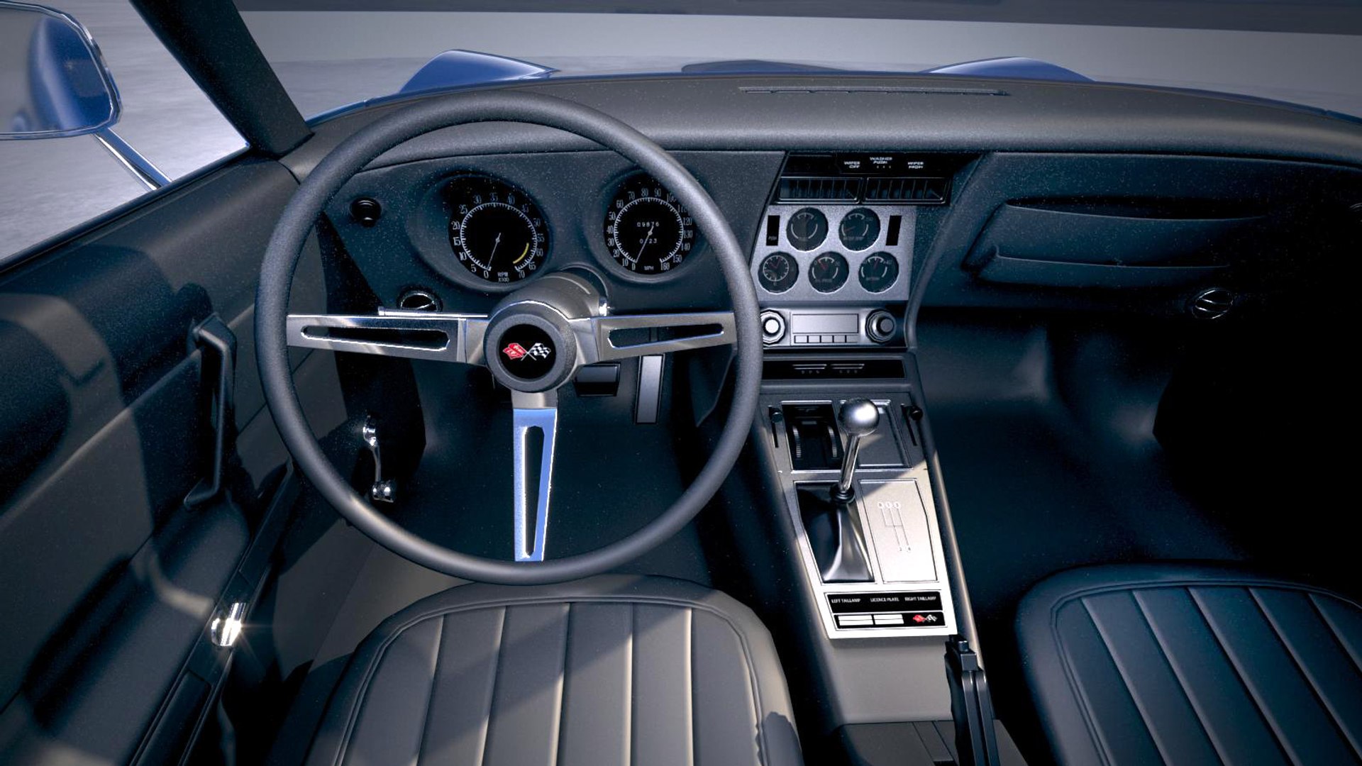 Chevrolet Corvette C3 3d Model